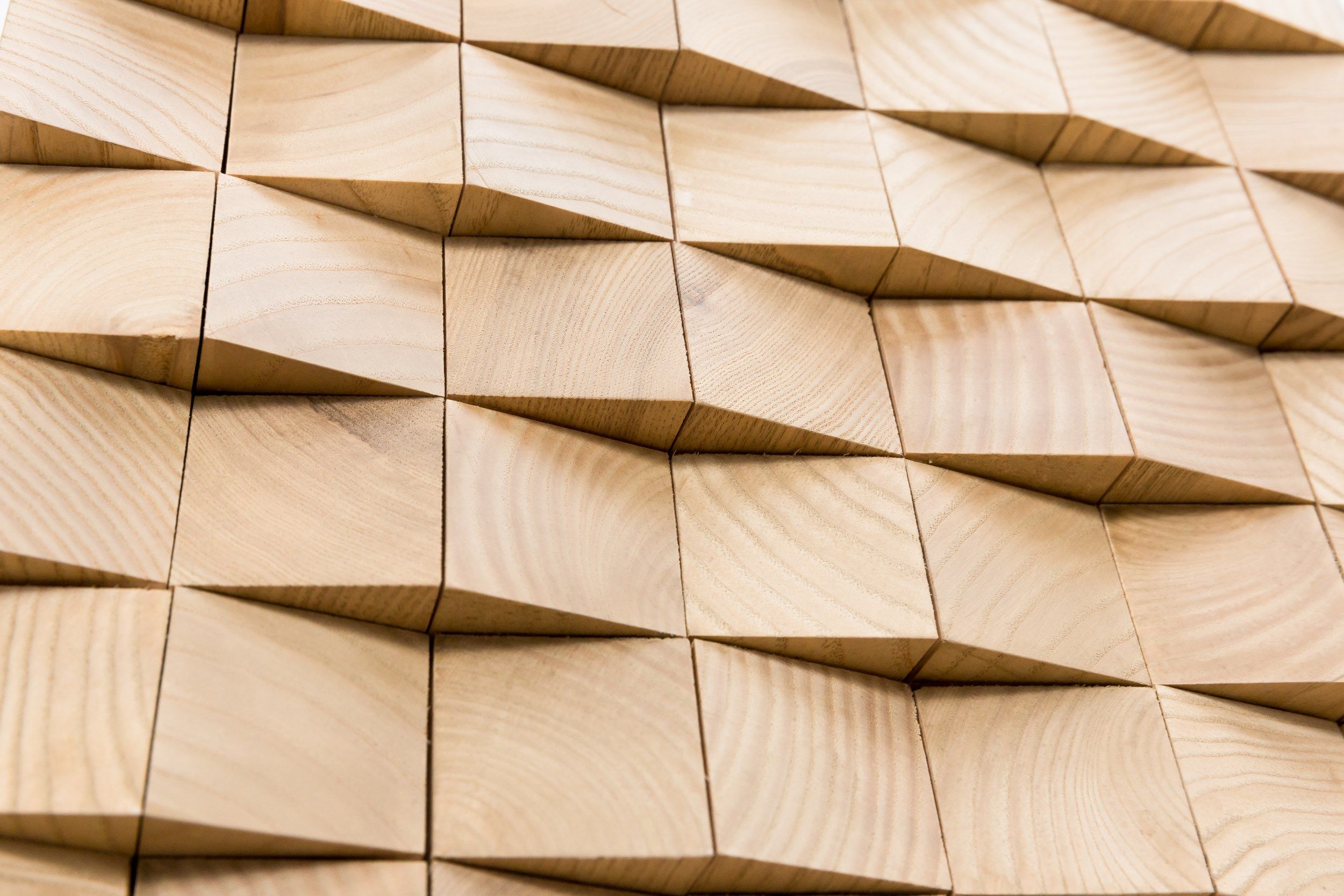 Modular wooden 3D Wall Cladding GEORGIA V1 By NEXT LEVEL DESIGN STUDIO