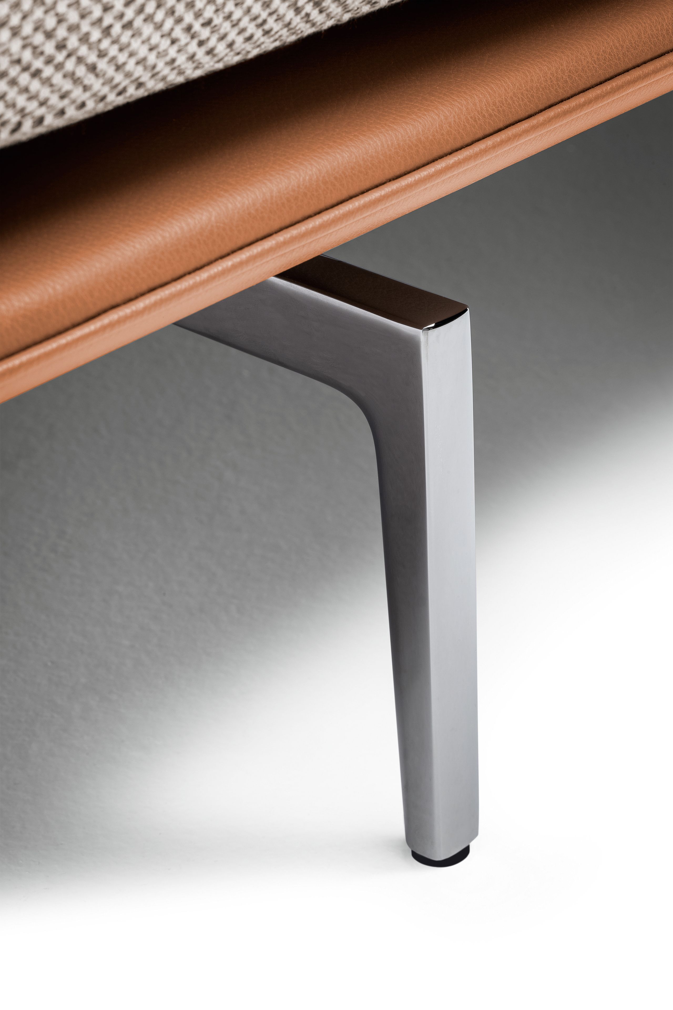 GET BACK Sectional leather and fabric sofa By Poltrona Frau | design ...