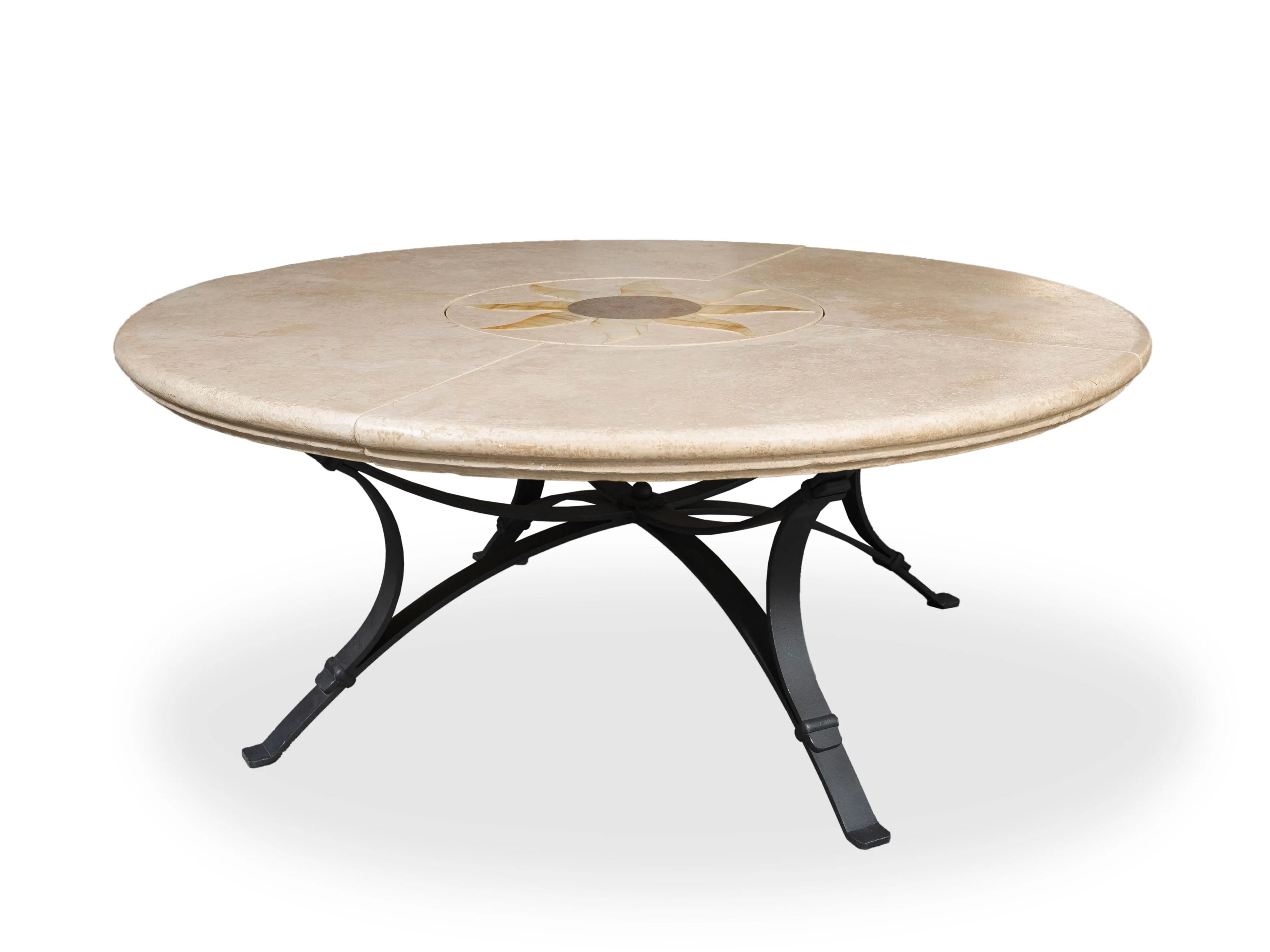 Tavolo da giardino in pietra Tavolo in pietra 14 - GH LAZZERINI ...