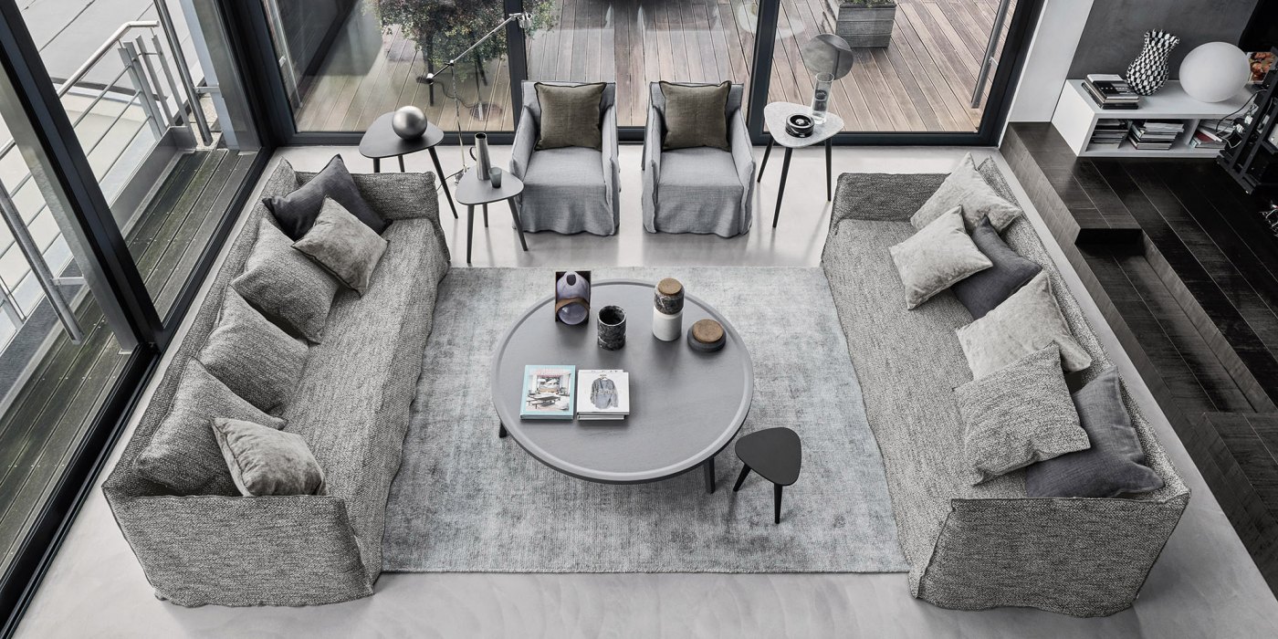 GHOST 12 Sofa By Gervasoni | design Paola Navone