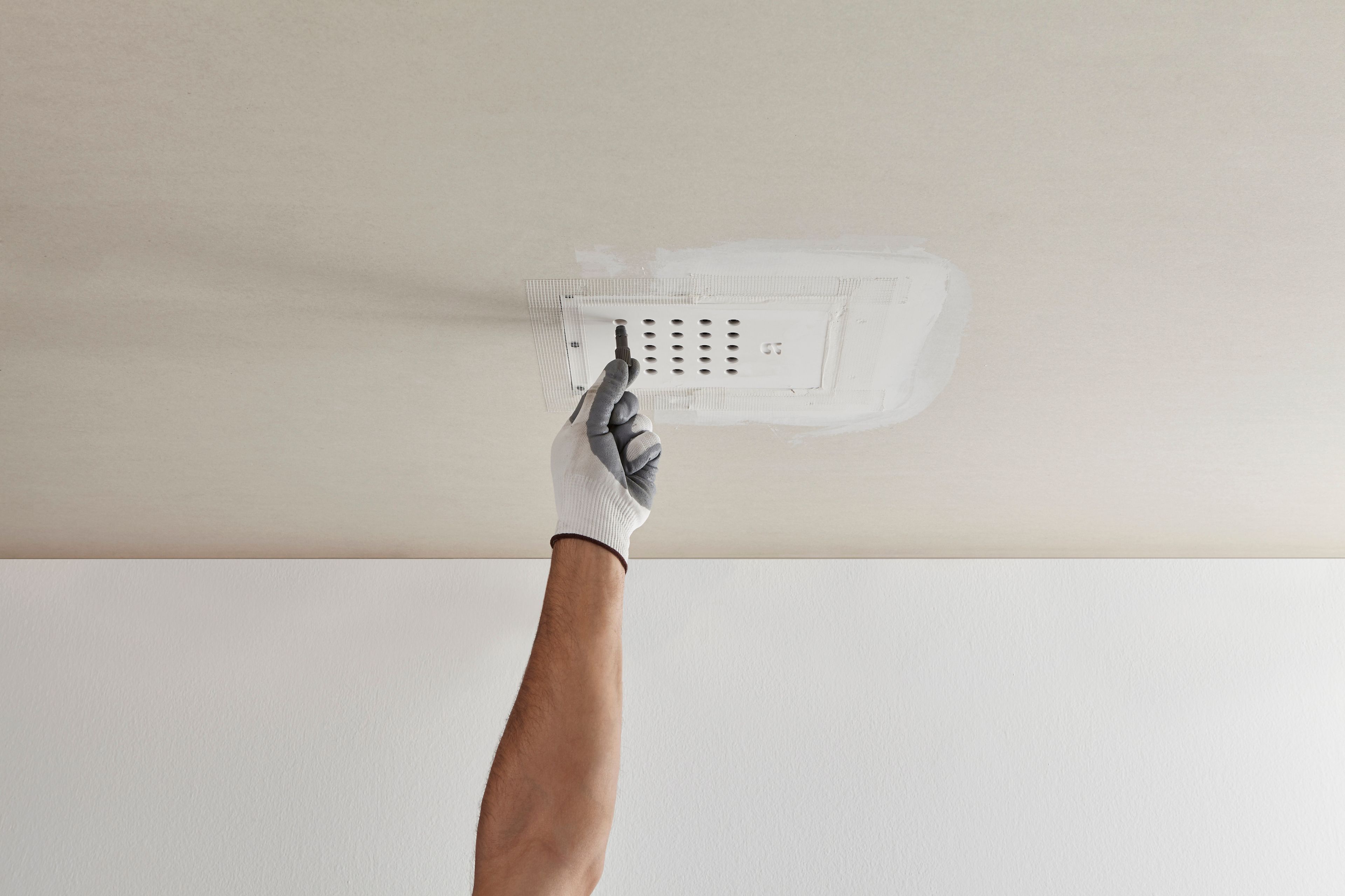 GHOST Ceiling mounted built-in overhead shower By Antoniolupi