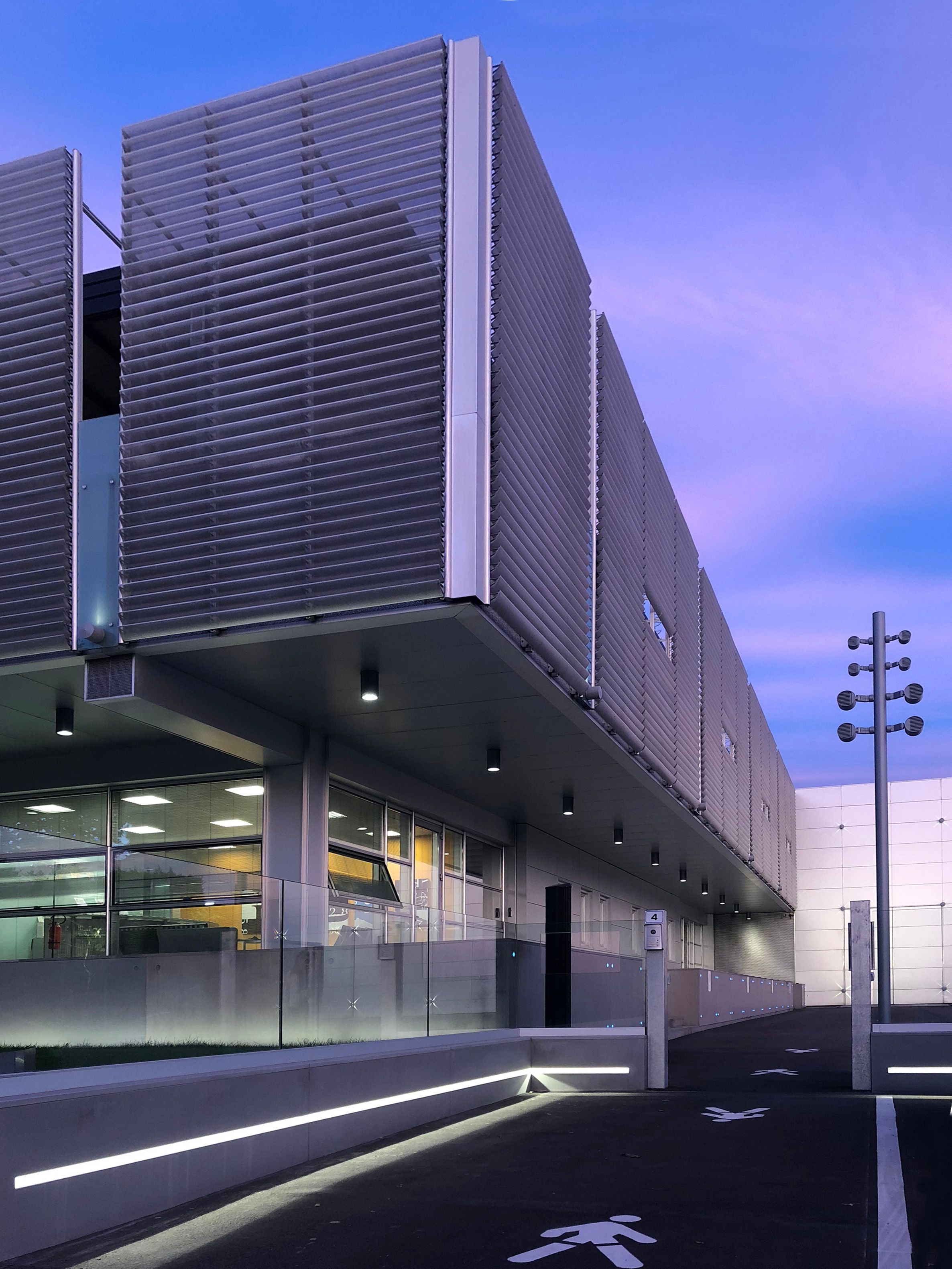 GHOST FOR CLADDING LED wall-mounted Anodized aluminium steplight By SIMES