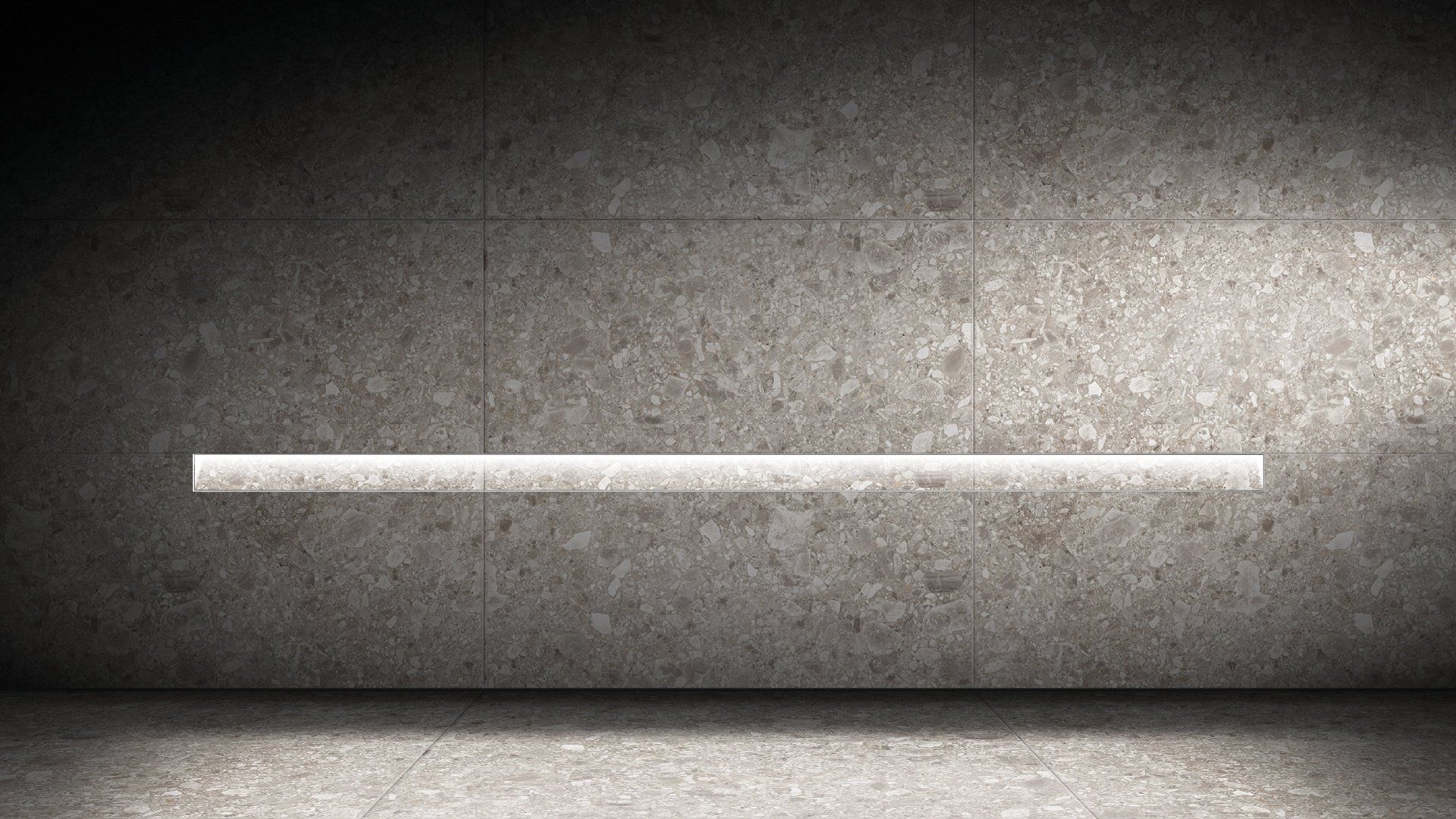 GHOST FOR CLADDING LED wall-mounted Anodized aluminium steplight By SIMES