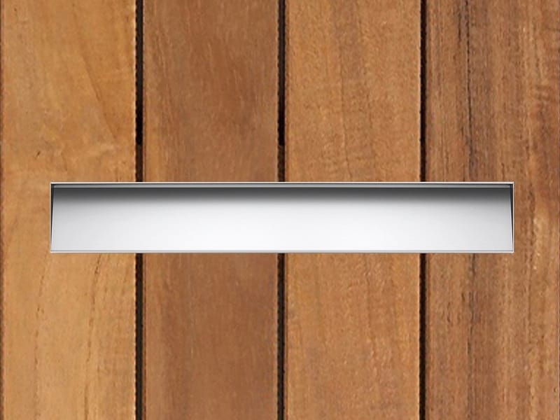 GHOST FOR CLADDING LED wall-mounted Anodized aluminium steplight By SIMES