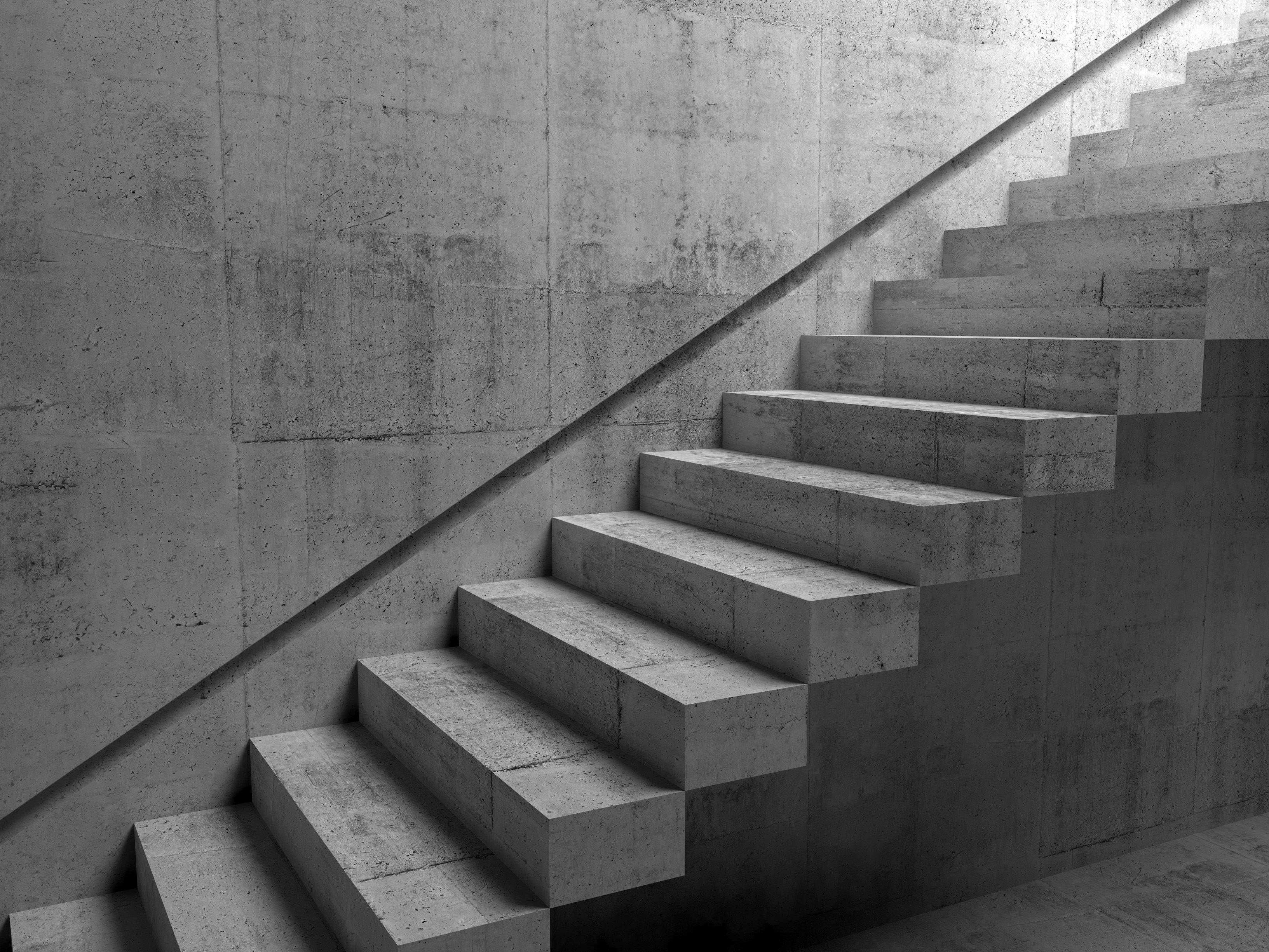 GHOST LED cement steplight By SIMES