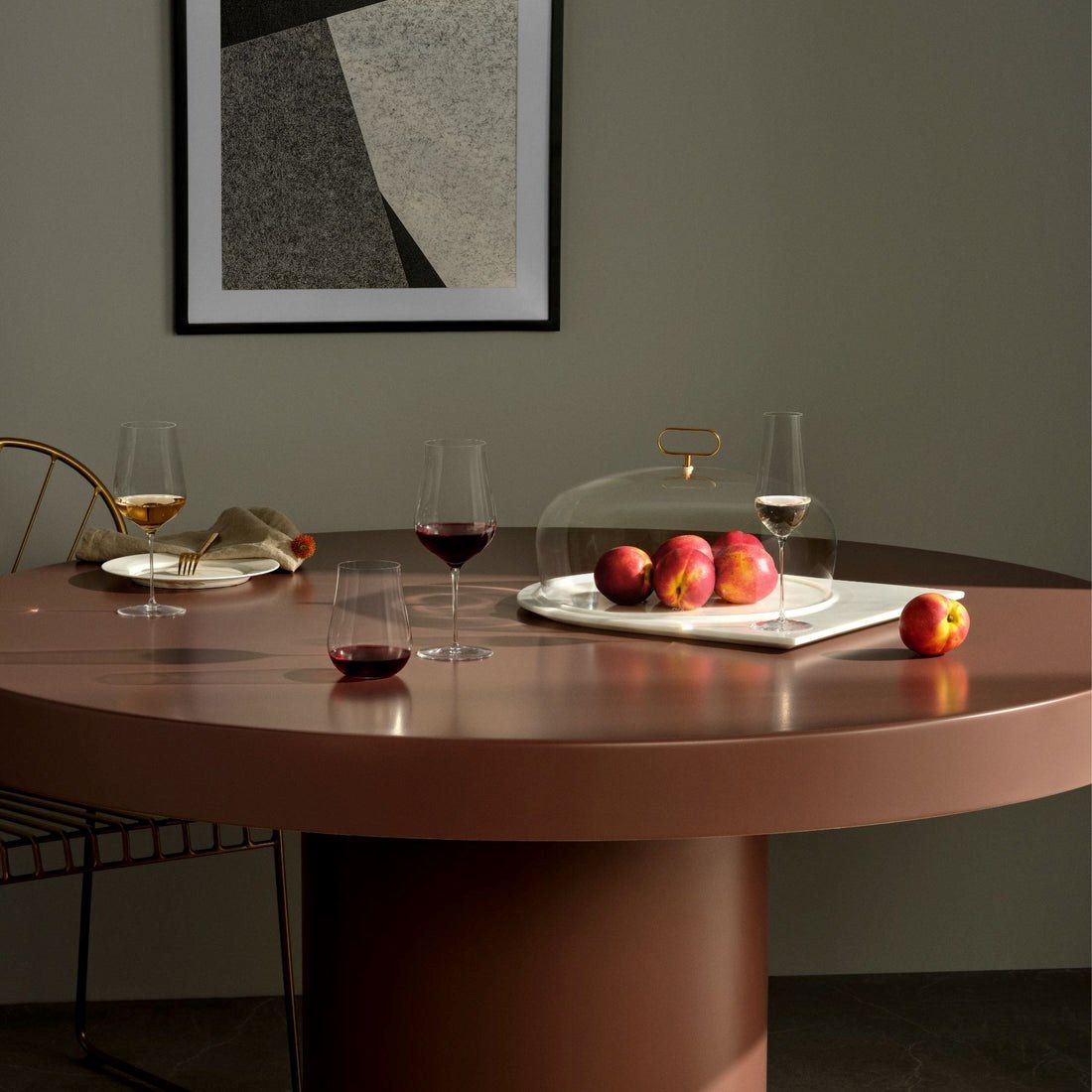 GHOST ZERO TULIP Glass wine glass By NUDE