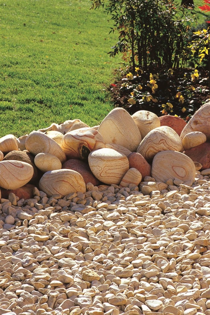 GIALLO MORI | Decorative pebbles Marble decorative pebbles By GRANULATI ...