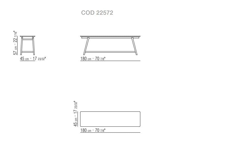 GIANO | Coffee table By Flexform design Antonio Citterio