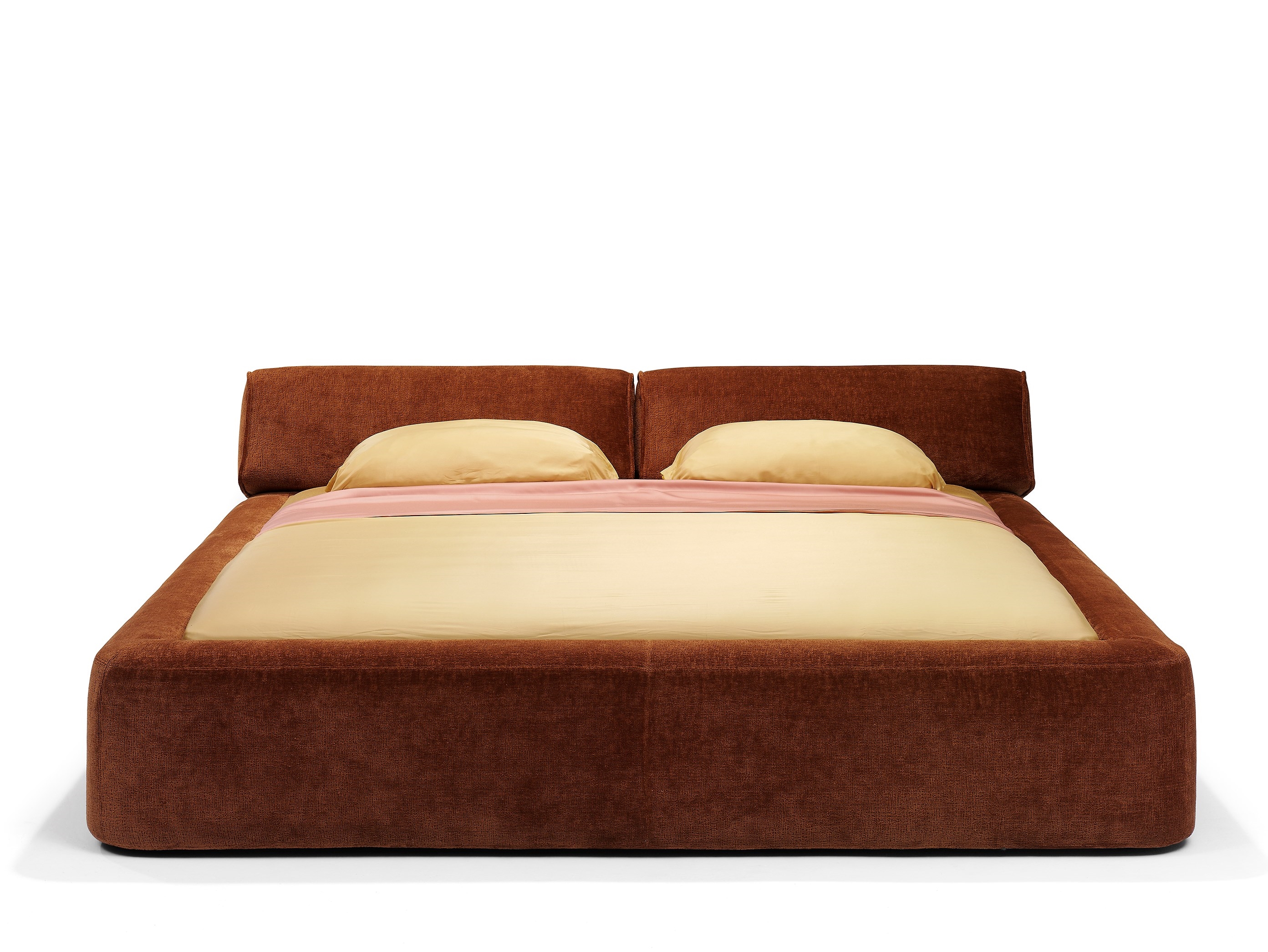 GILBERT Double bed with upholstered headboard By Linteloo | design ...