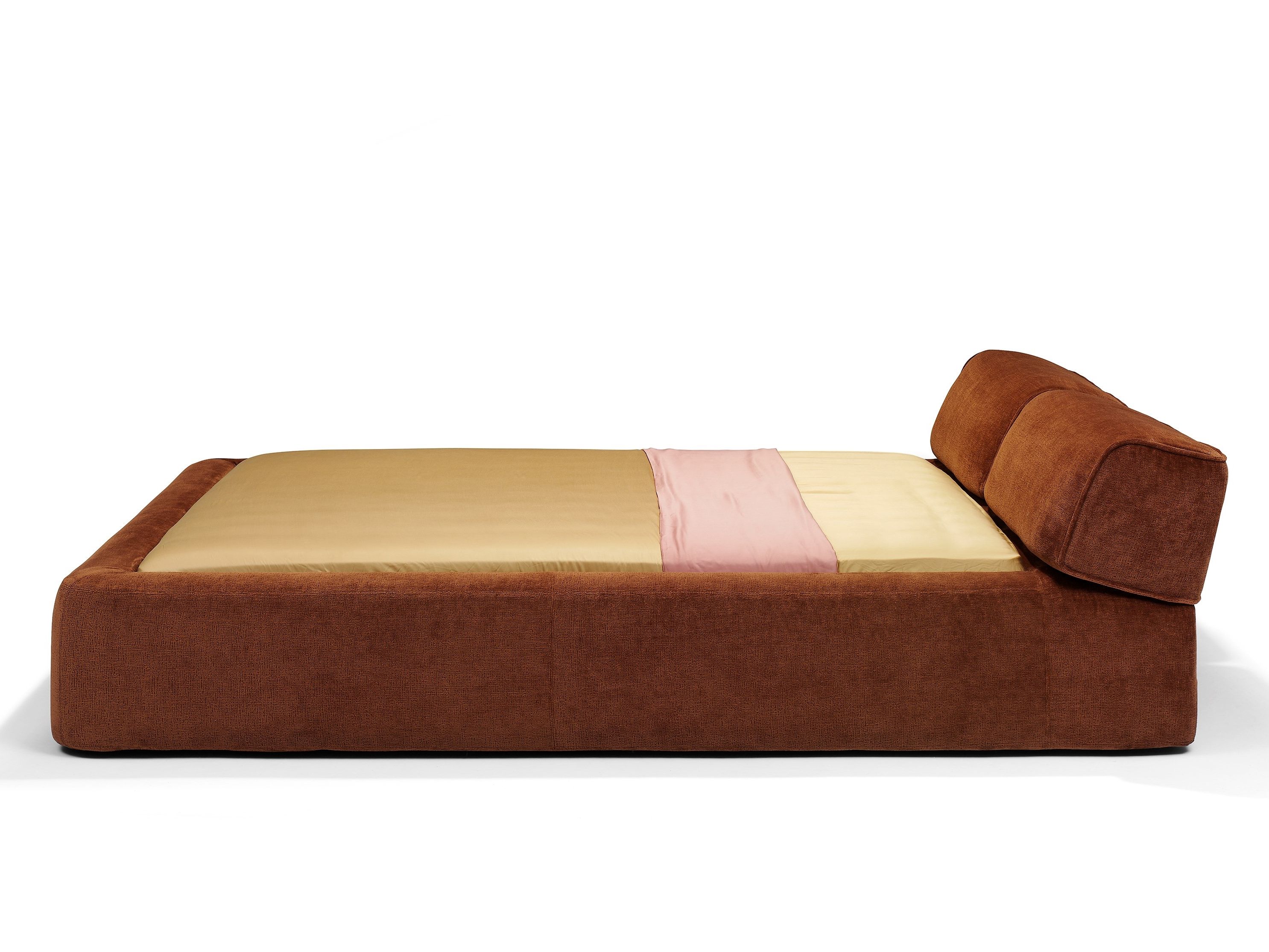 GILBERT Double bed with upholstered headboard By Linteloo | design ...