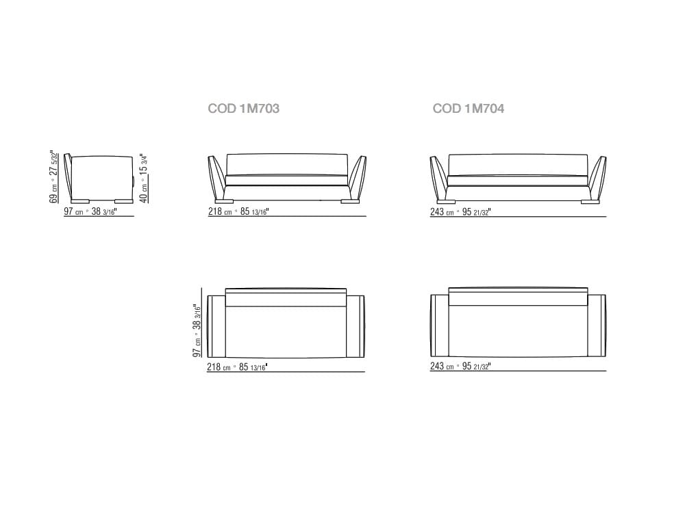 GINEVRA Sofa By Flexform | design Roberto Lazzeroni
