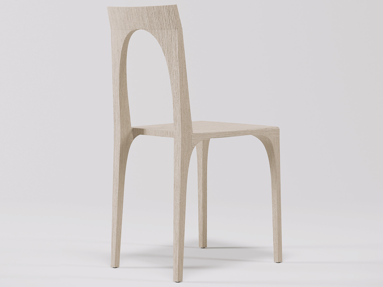 GIO CHAIR chair wooden By Paolo Castelli design Hubert de Malherbe ...
