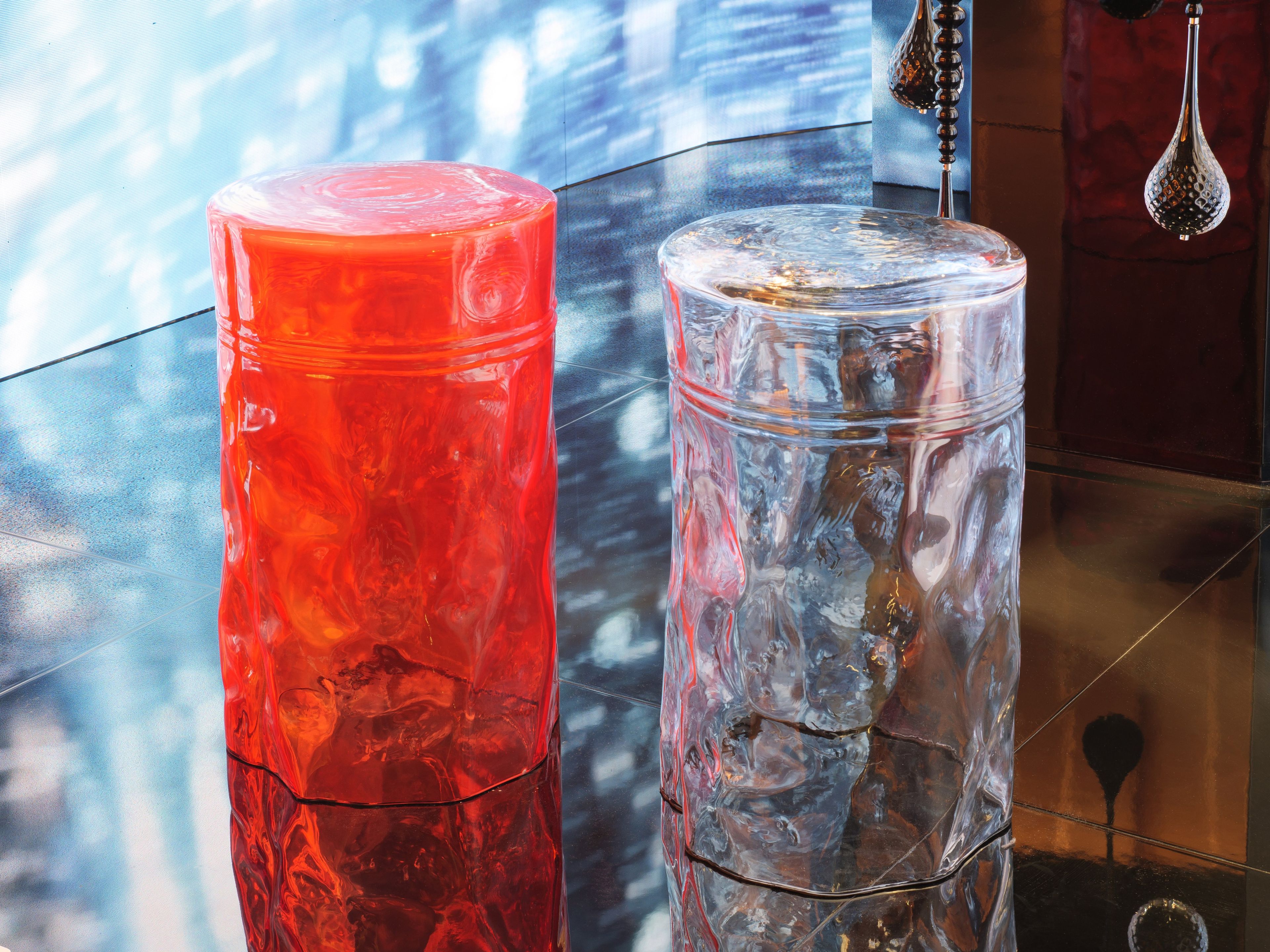 GIO STOOL Stool By Wave Murano Glass