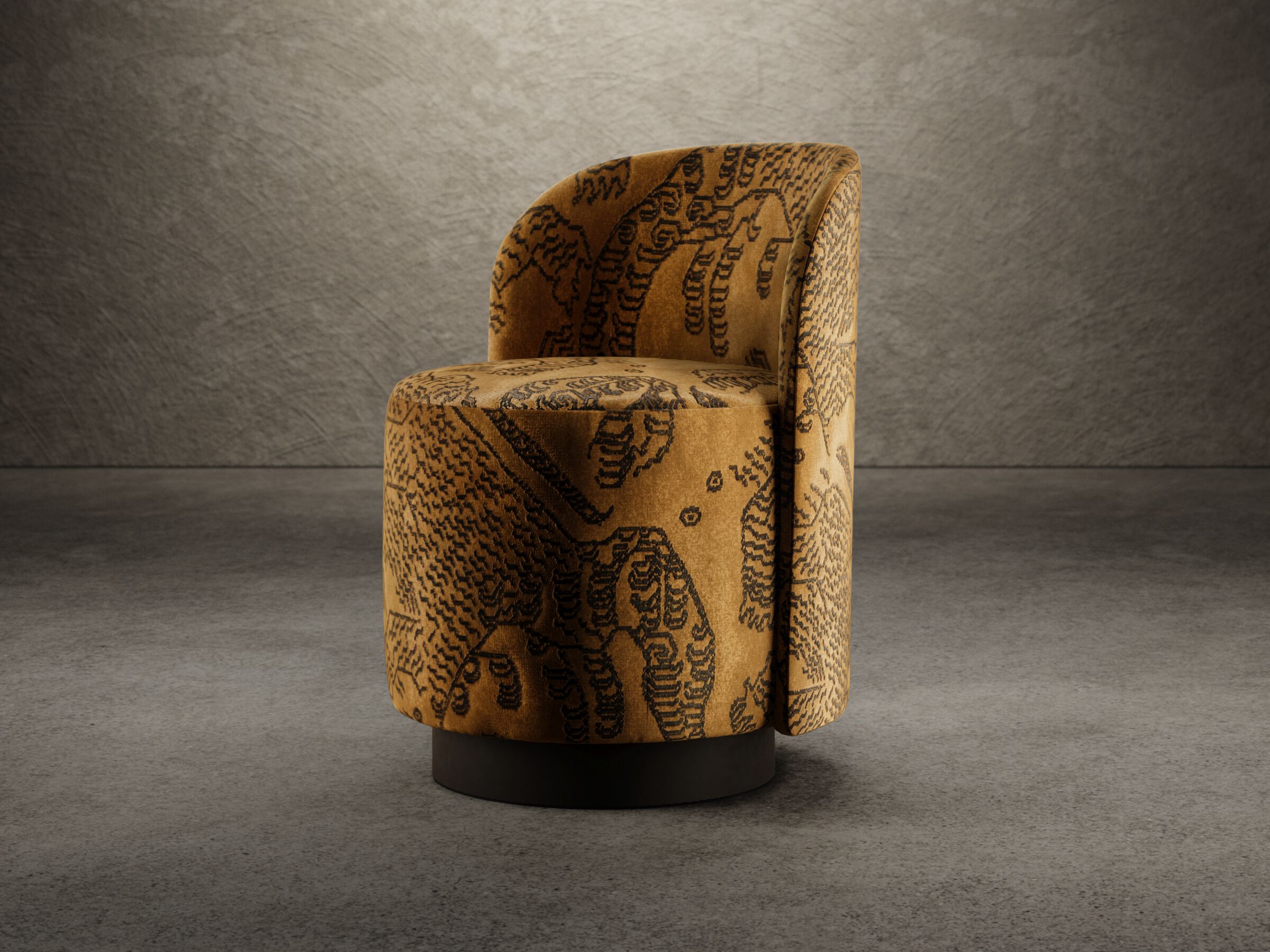 DIG IT Velvet chair By GIOPAGANI | design Gio Pagani