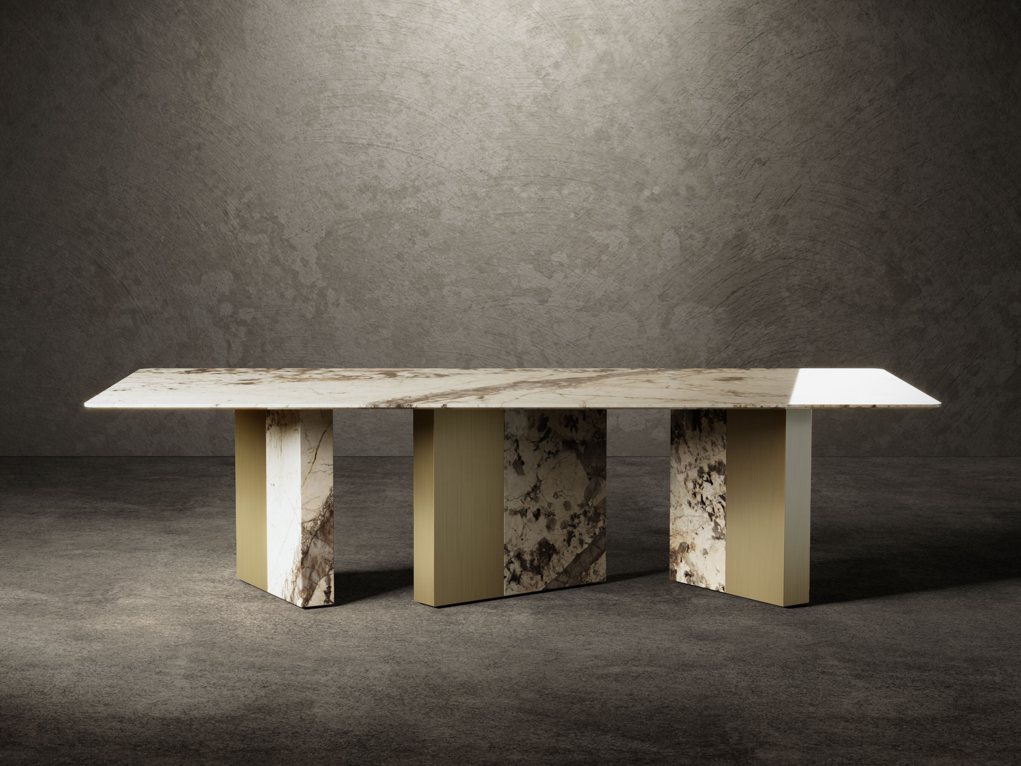 ONE WAY OR ANOTHER Rectangular marble table By Giopagani | design Gio ...