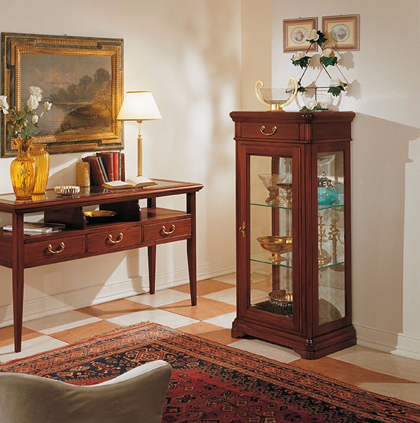 GIOTTO | Solid wood display cabinet Giotto Collection By Arvestyle