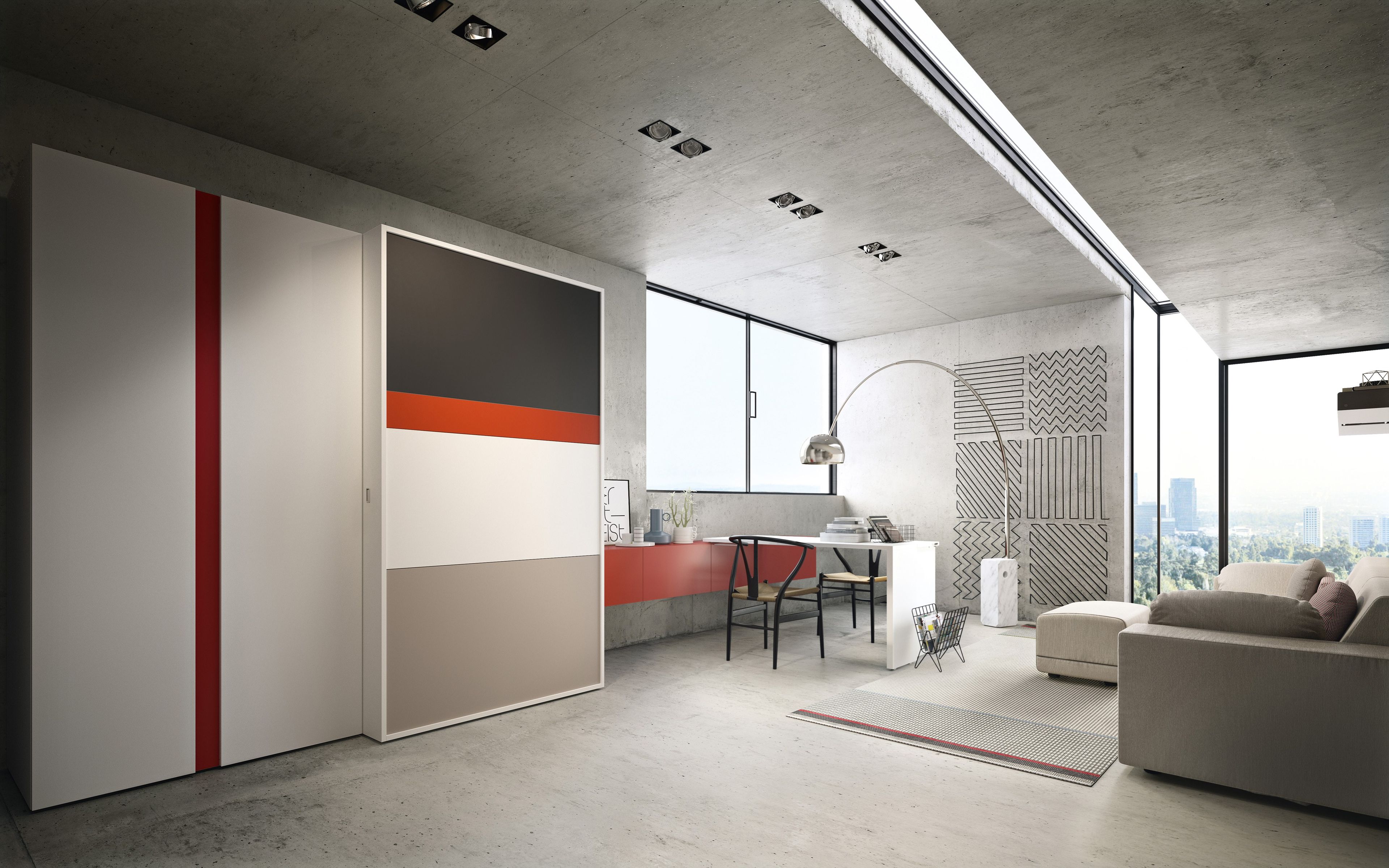 Tavolo allungabile rettangolare GIRÒ - CLEI - Edilportale