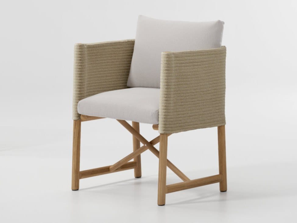 GIRO Folding chair with armrests By Kettal | design Vincent Van Duysen