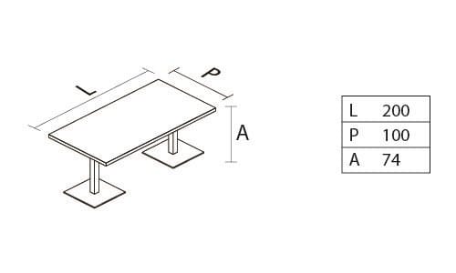GLAM | Meeting table By Styloffice