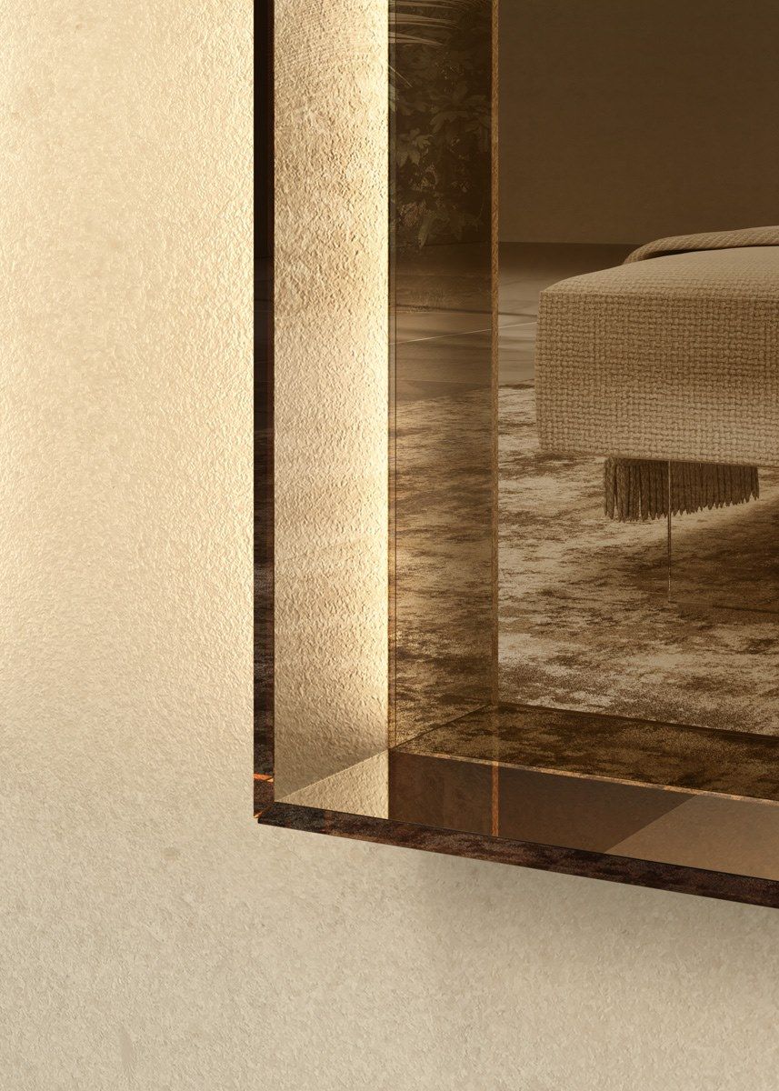 GLASS - 1447 Mirror By Lago | design Daniele Lago