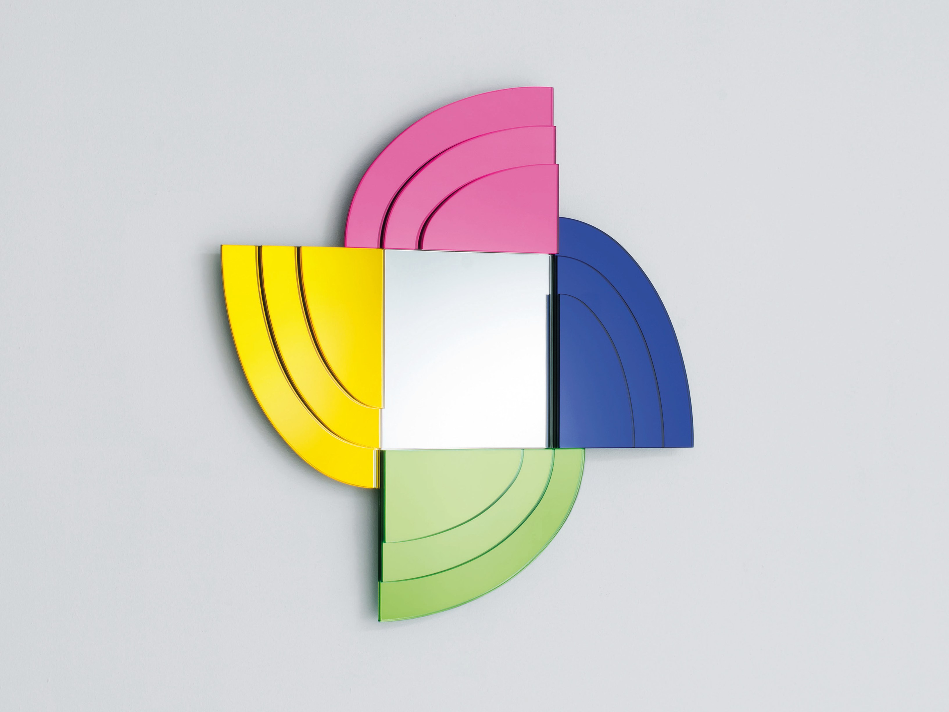 GLI SPECCHI DI DIONISO 5 Mirror By Glas Italia | design Ettore Sottsass