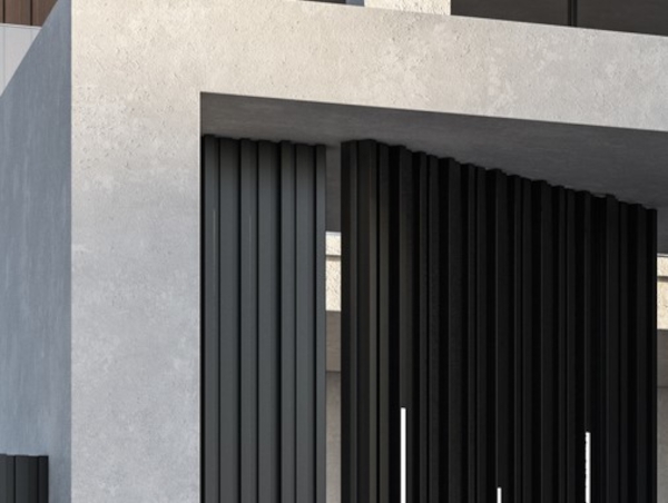 FC80 PIVOT BARCODE Swivel aluminium gate By GLM Outdoor Solutions