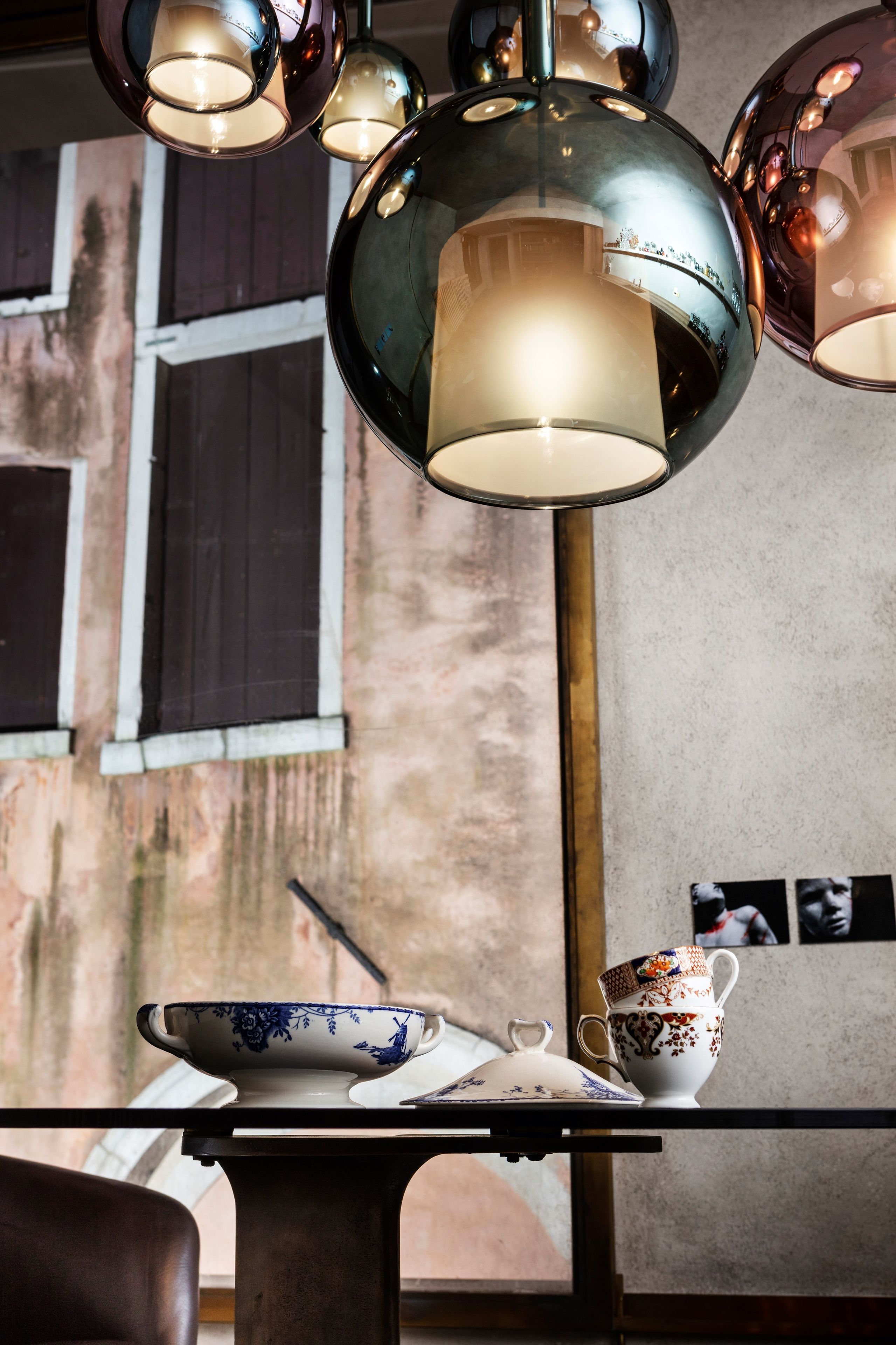 GLO LED Borosilicate glass pendant lamp By PENTA | design Carlo Colombo