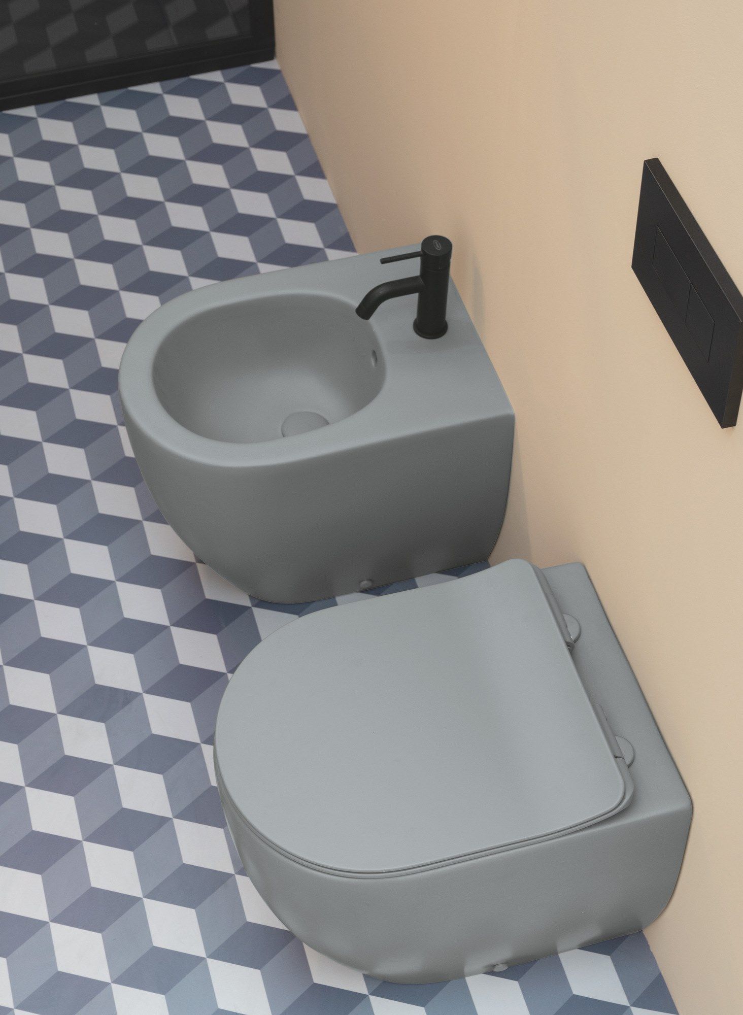 GLOMP | Wc a pavimento By Axa