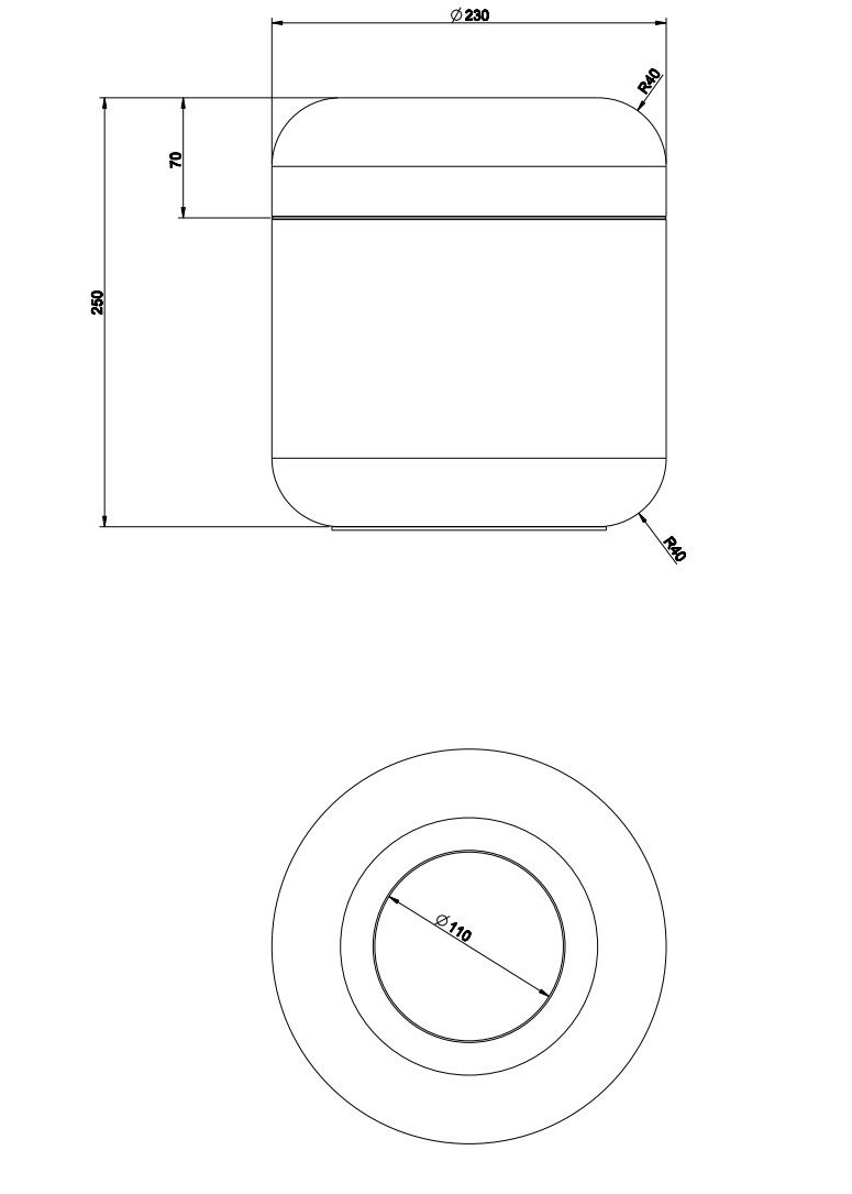 GOCCIA | Bathroom waste bin Goccia Collection By Gessi design Prospero ...