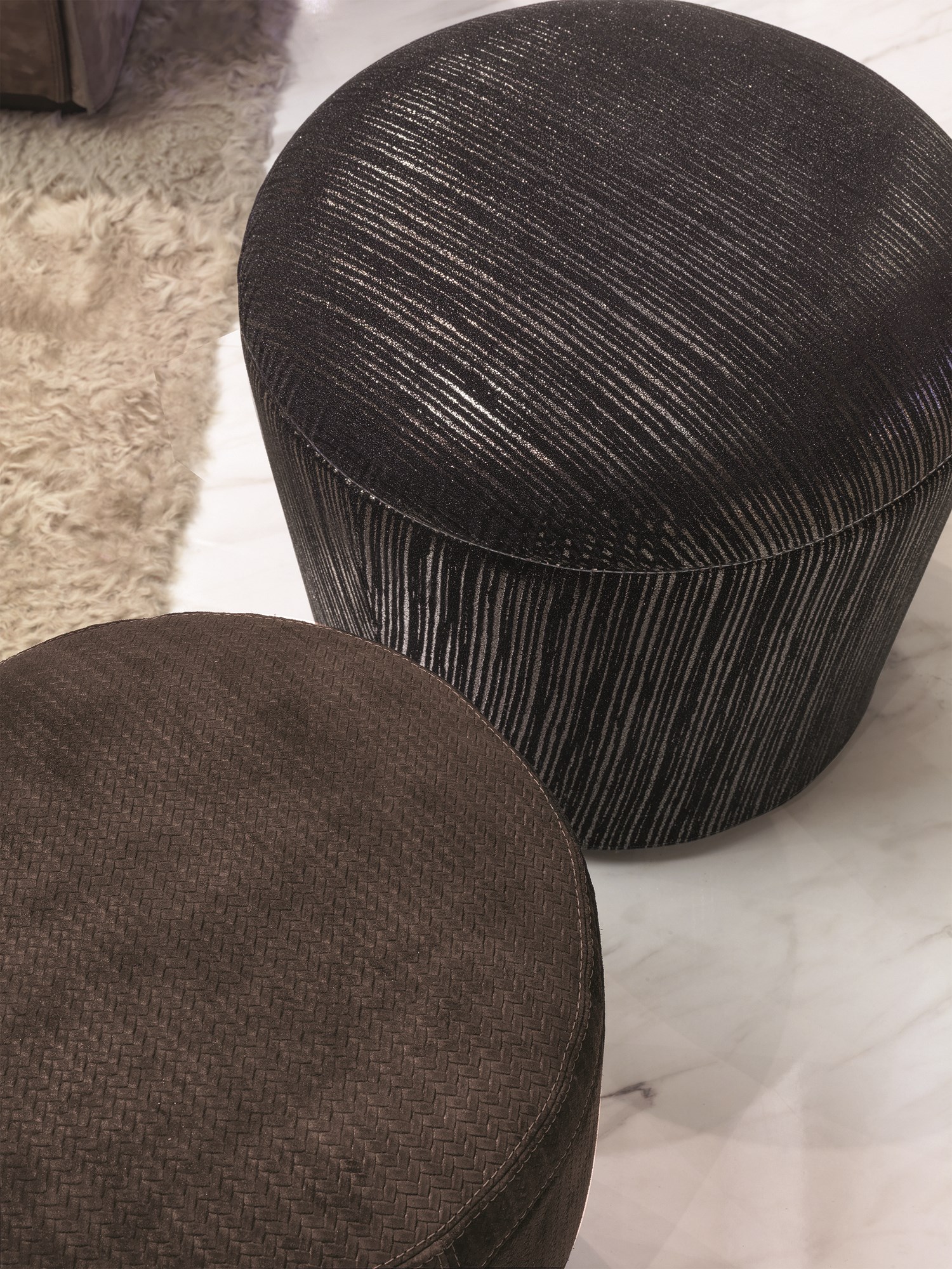 GODWIN | Leather pouf Loveluxe 2014 – Royal collection Collection By ...