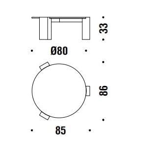 GOGAN | Wood and glass coffee table Gogan Collection By Moroso design ...