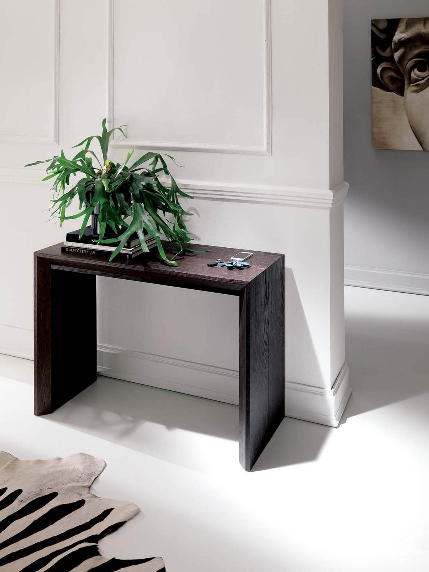 GOLIA | Mesa consola de madera By Ozzio Italia diseño Marco Pozzoli ...