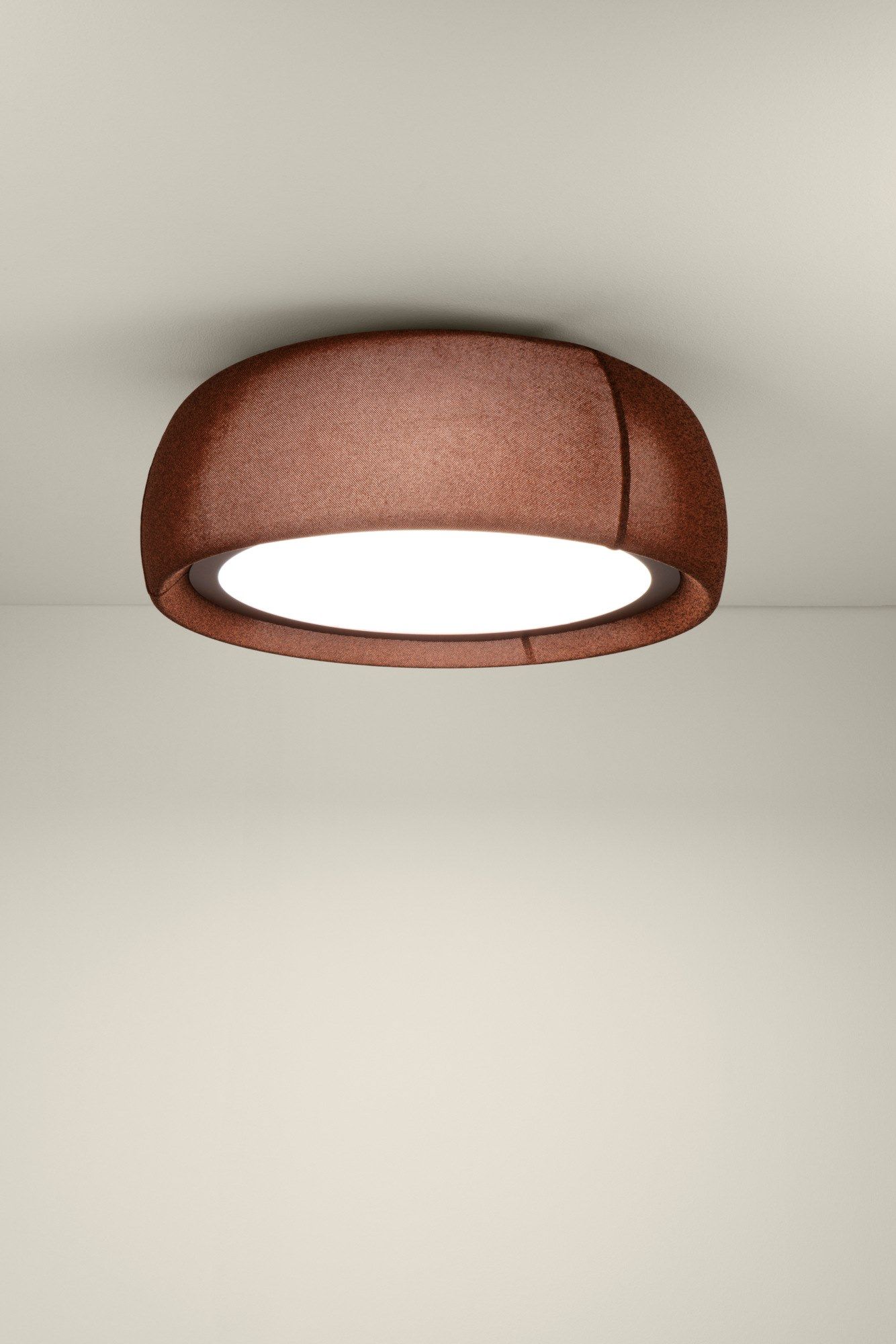 GONG LED fabric ceiling lamp By LedsC4 | design Francesc Vilaró