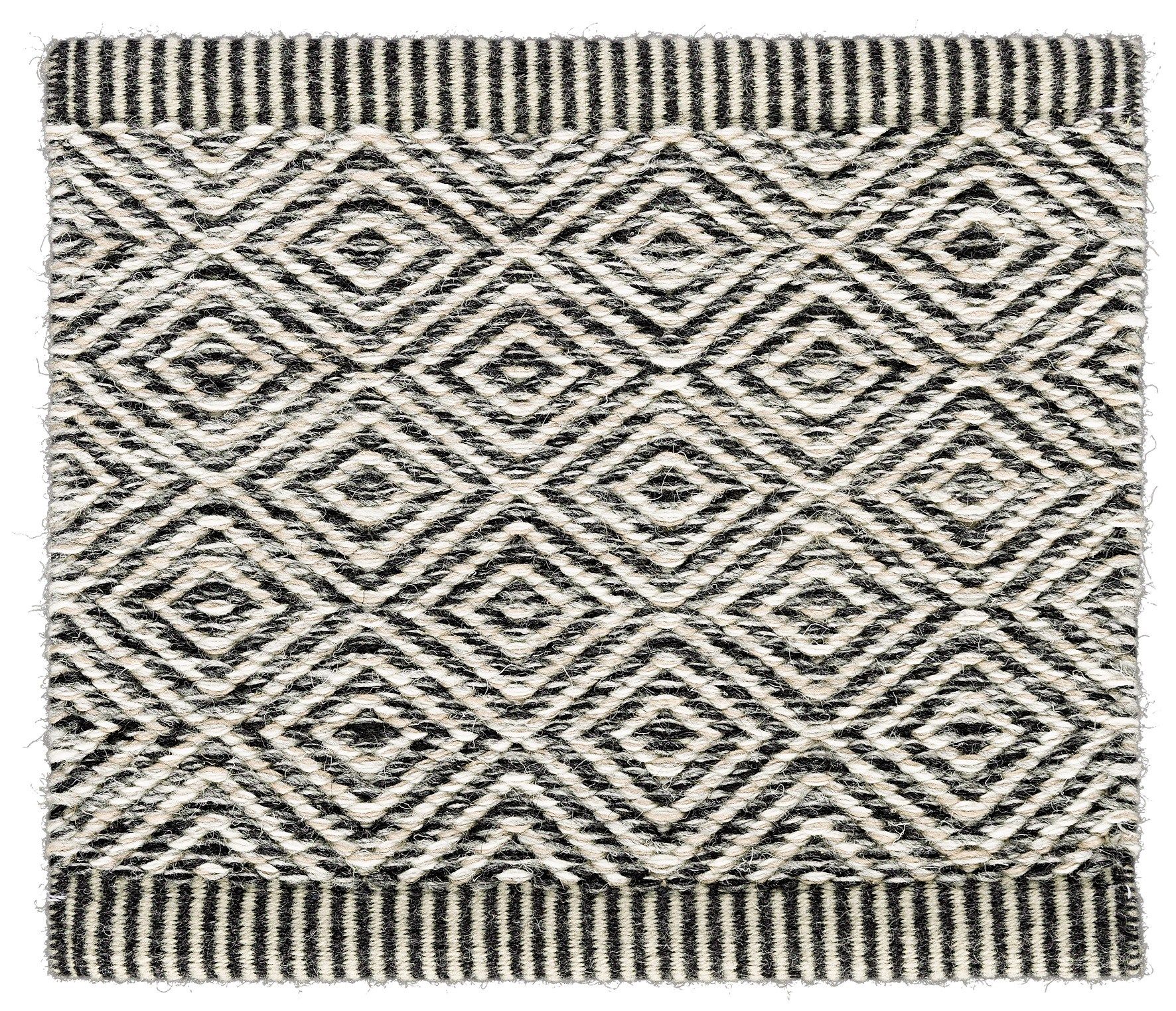 Wool rug with geometric shapes GOOSE EYE ICON By Kasthall design ...