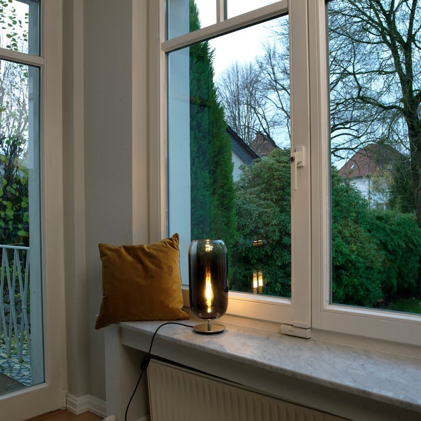 GOPLE LED blown glass table lamp By Artemide | design BIG | Bjarke ...