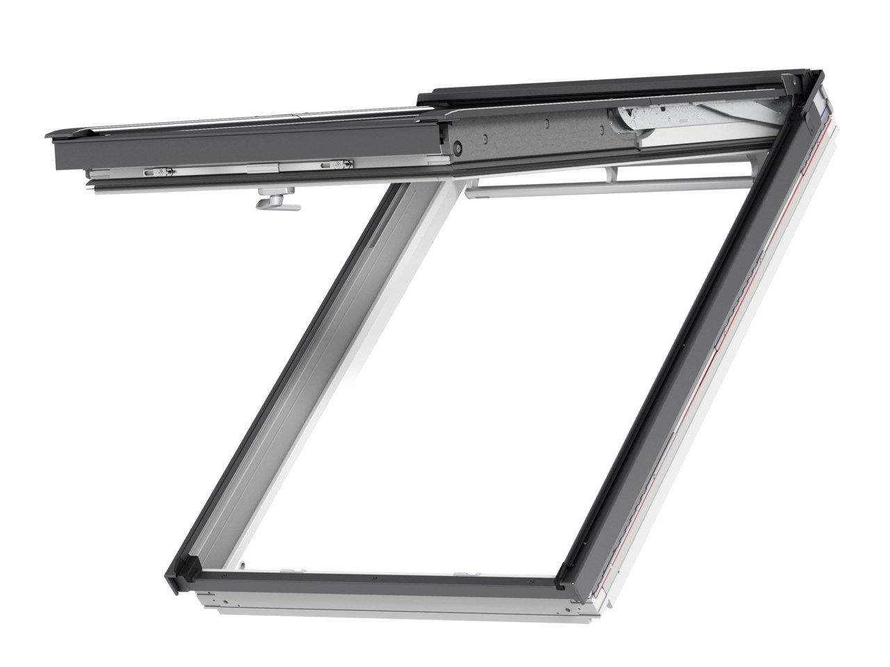 Top-hung Manually operated wooden roof window GPL WHITE By Velux