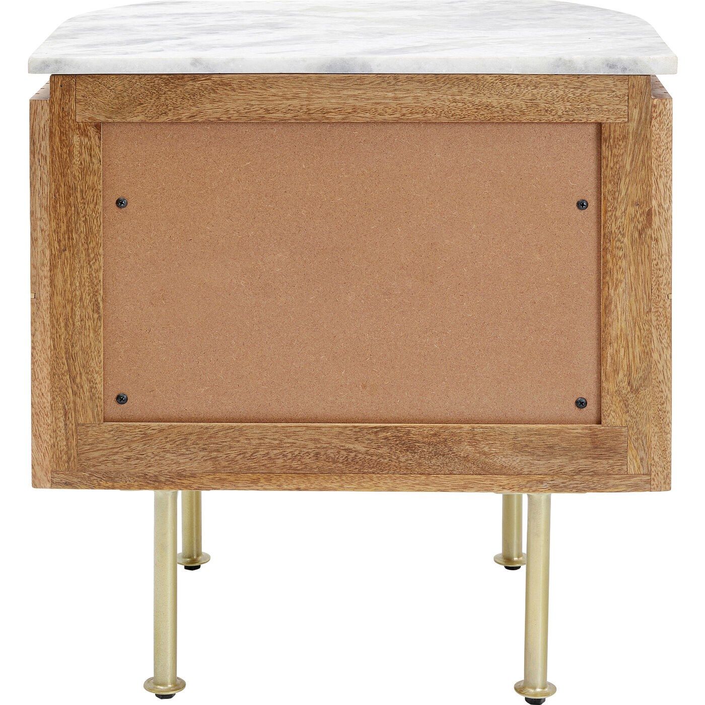 GRACE Solid wood bedside table with drawers By KARE Design