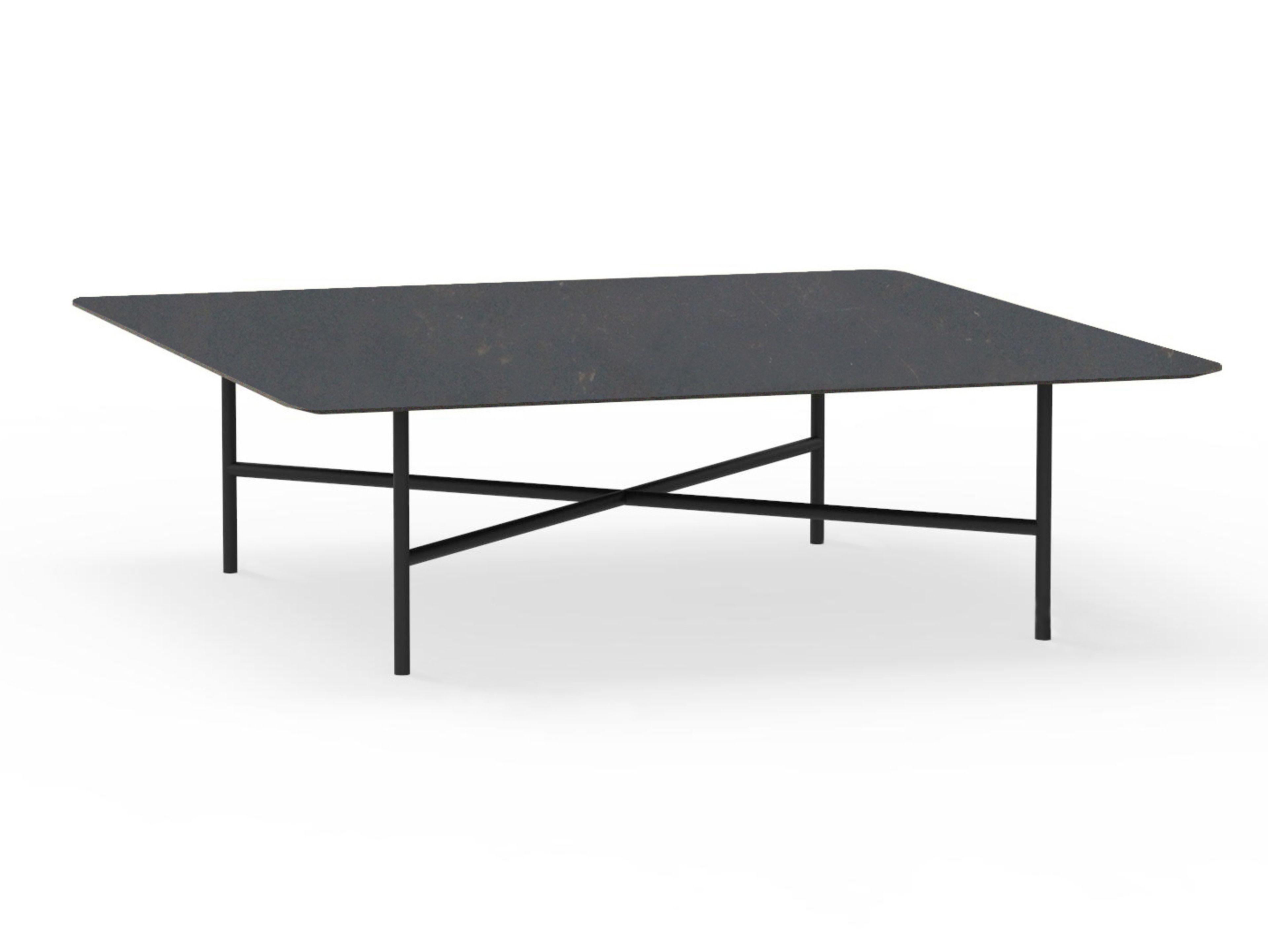 GRADA Square low garden side table By EXPORMIM | design Lievore Altherr ...