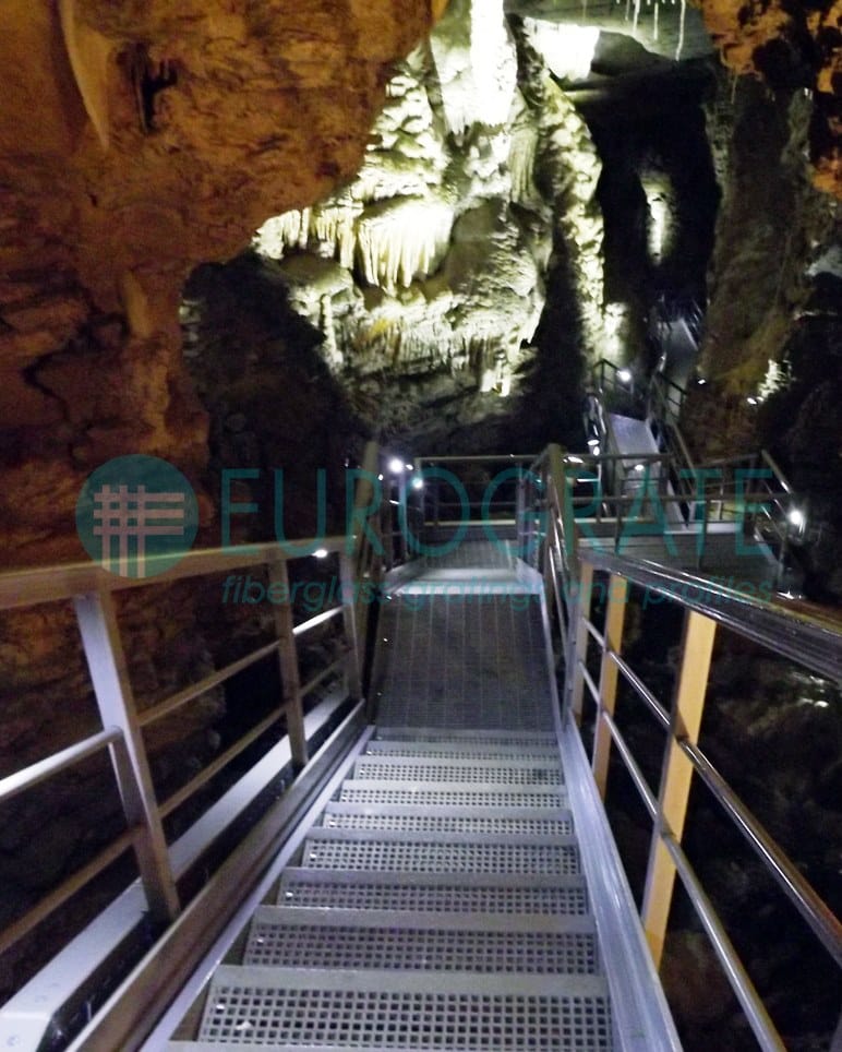 EUROTRED® FIBREGLASS (GRP) STAIR TREADS Fiberglass step for fire escape ...