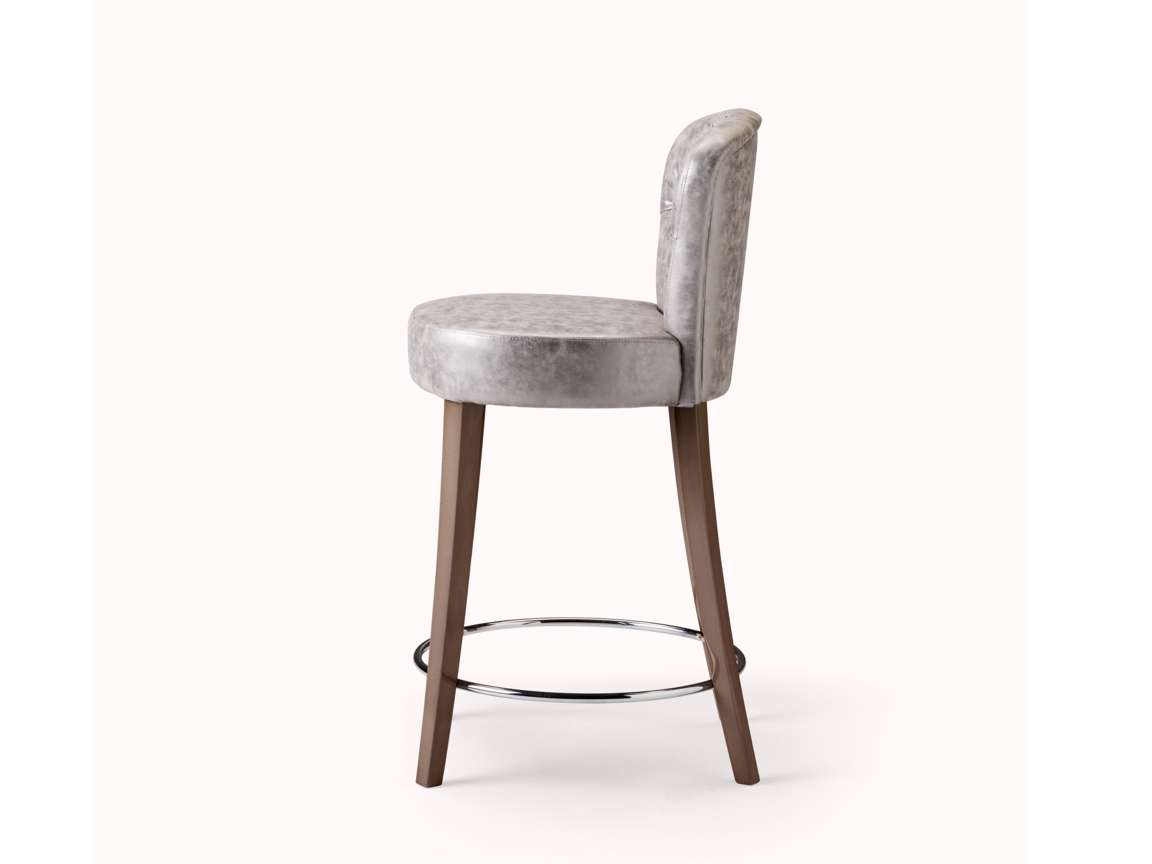 GRAN DUCA High Eco-leather stool By Prestige