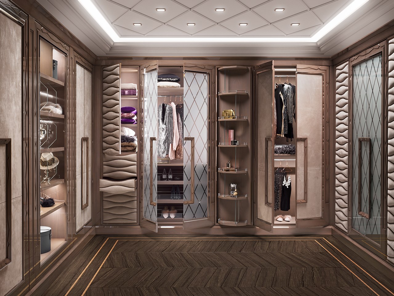 GRAN DUCA | Walk-in wardrobe By Prestige design Enrico Bedin