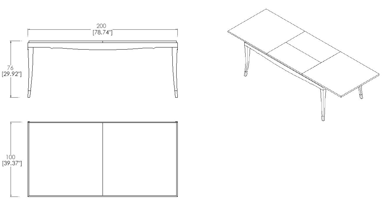 GRAND HOTEL | Tavolo Tavolo da pranzo rettangolare By Roche Bobois ...