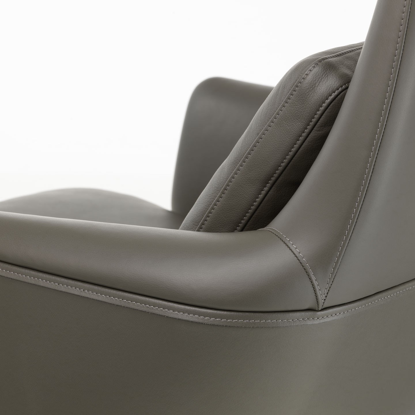 GRAND RELAX | Leather armchair By Vitra design Antonio Citterio
