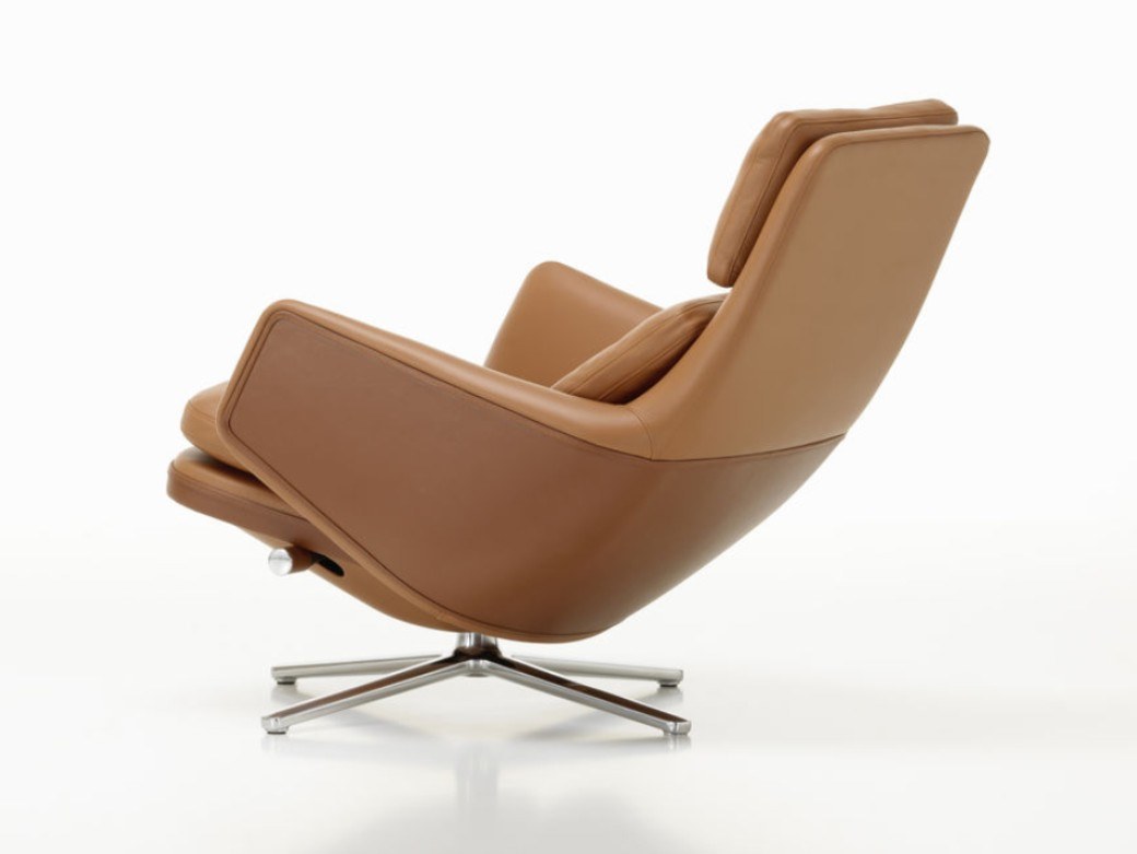 GRAND RELAX | Leather armchair By Vitra design Antonio Citterio