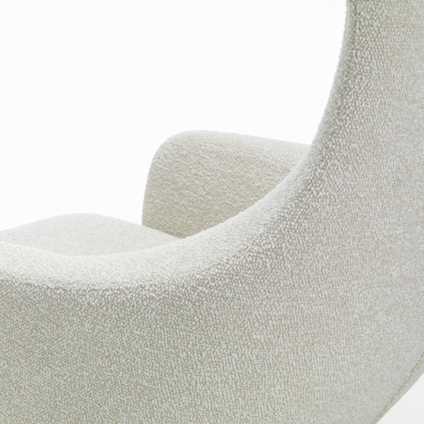 REPOS & GRAND REPOS Swivel recliner armchair with footstool By Vitra ...