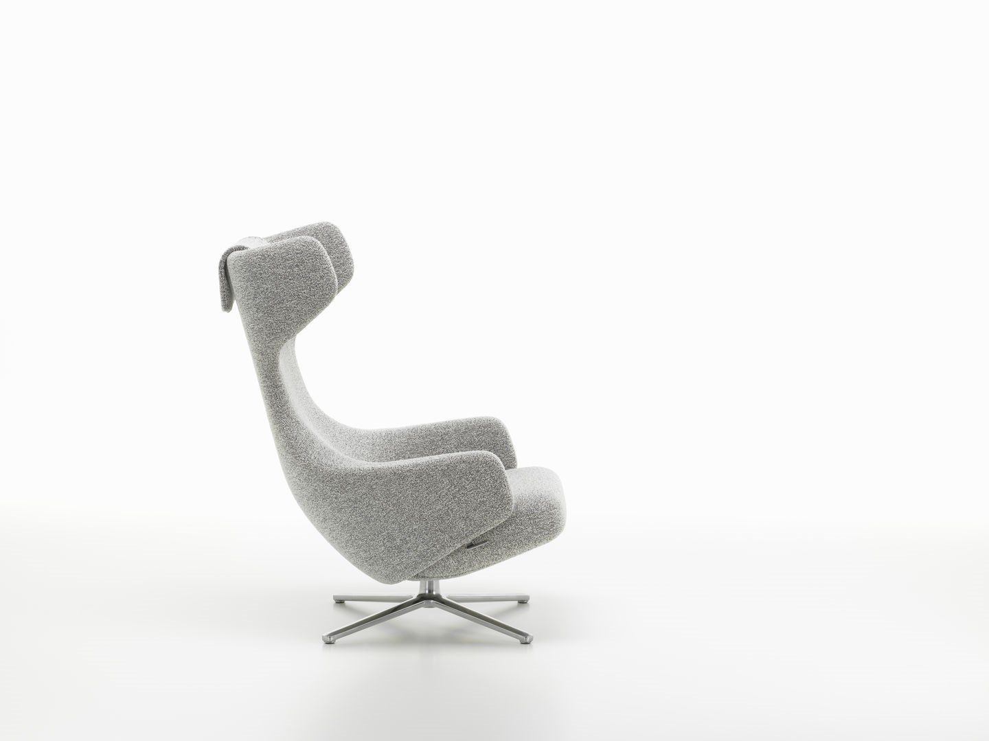 Swivel recliner armchair with armrests GRAND REPOS Repos & Grand Repos ...