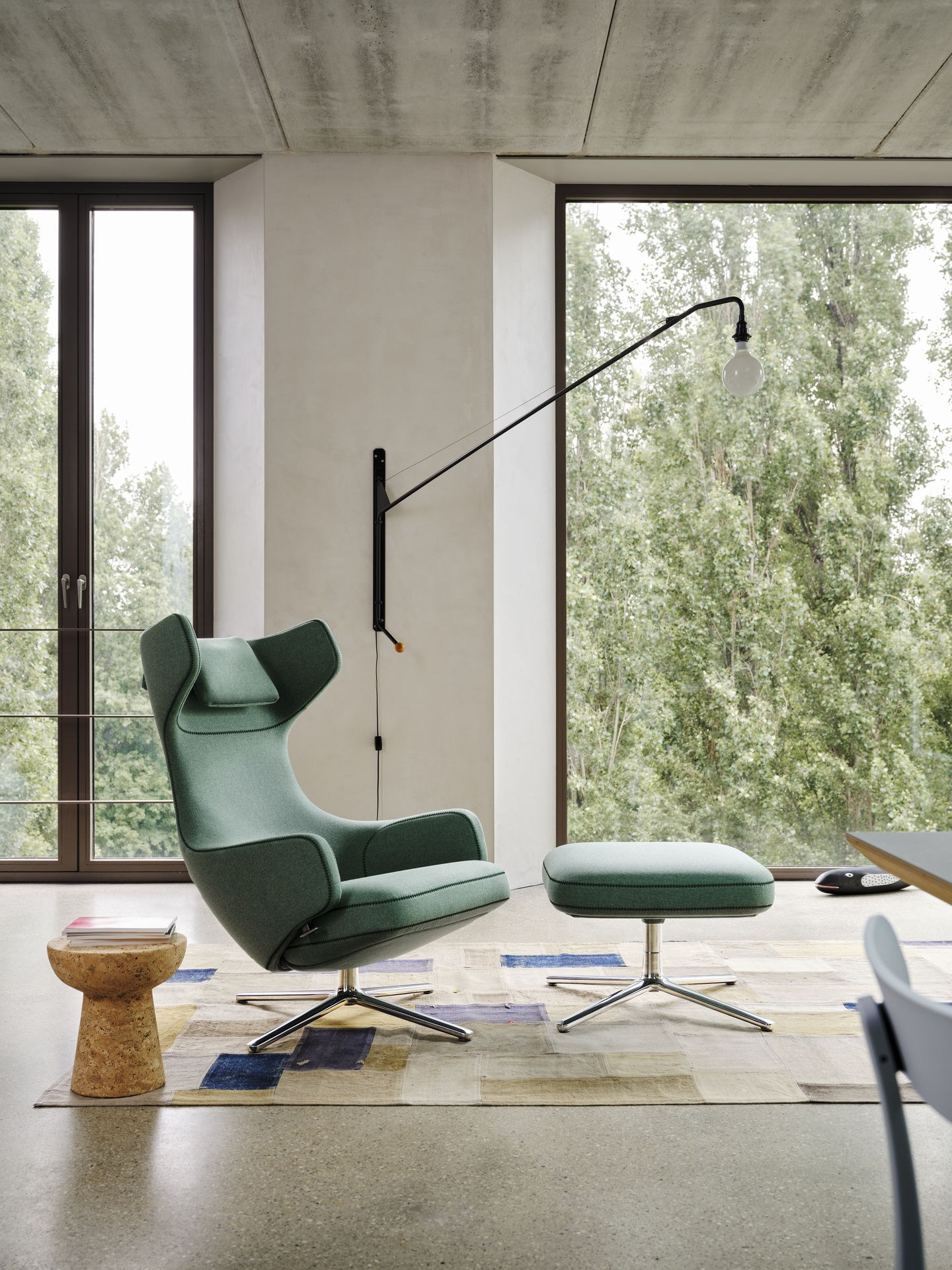 Swivel recliner armchair with armrests GRAND REPOS Repos & Grand Repos ...