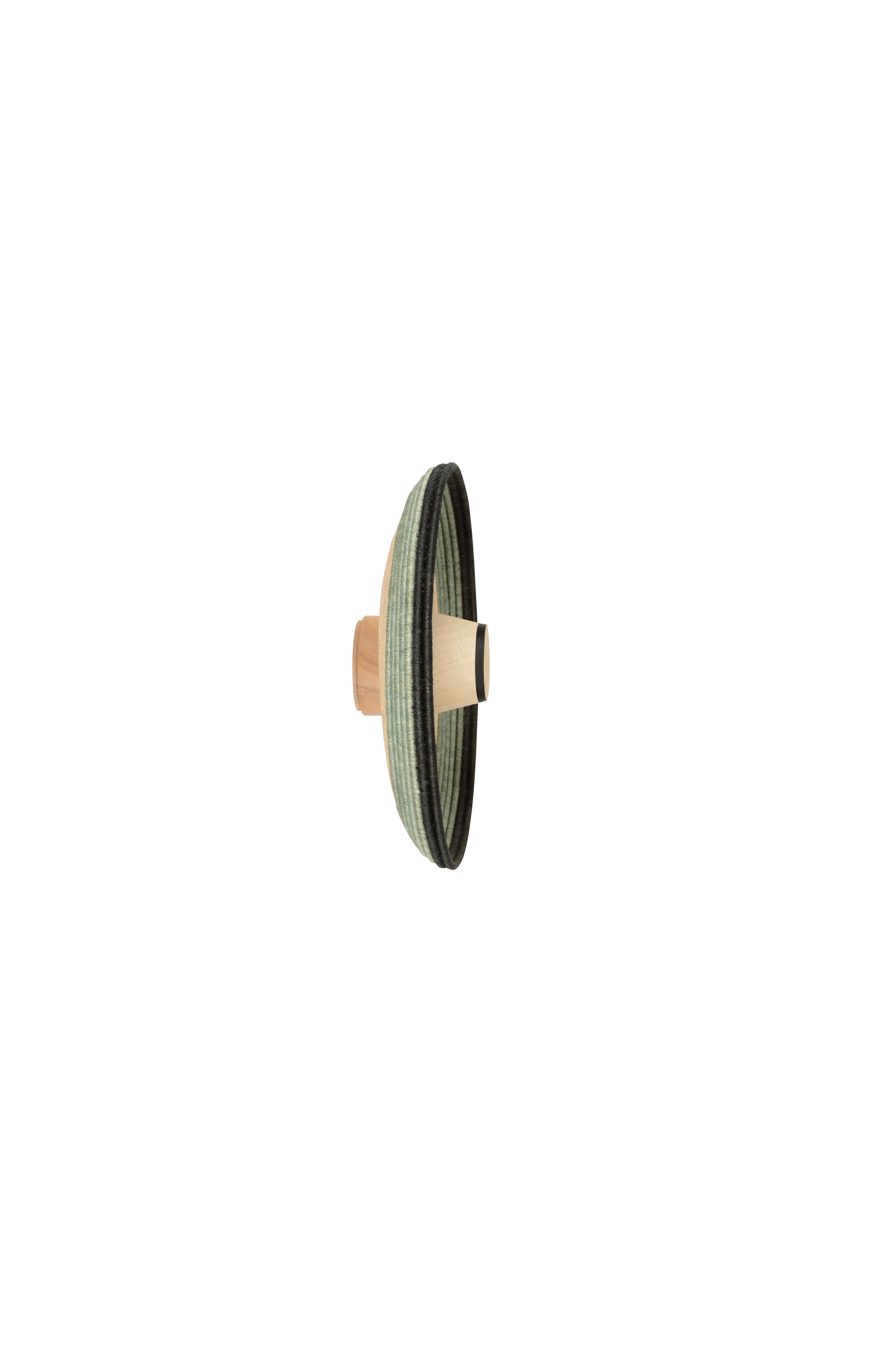 GRASS LED abacá wall light By Forestier | design Jette Scheib