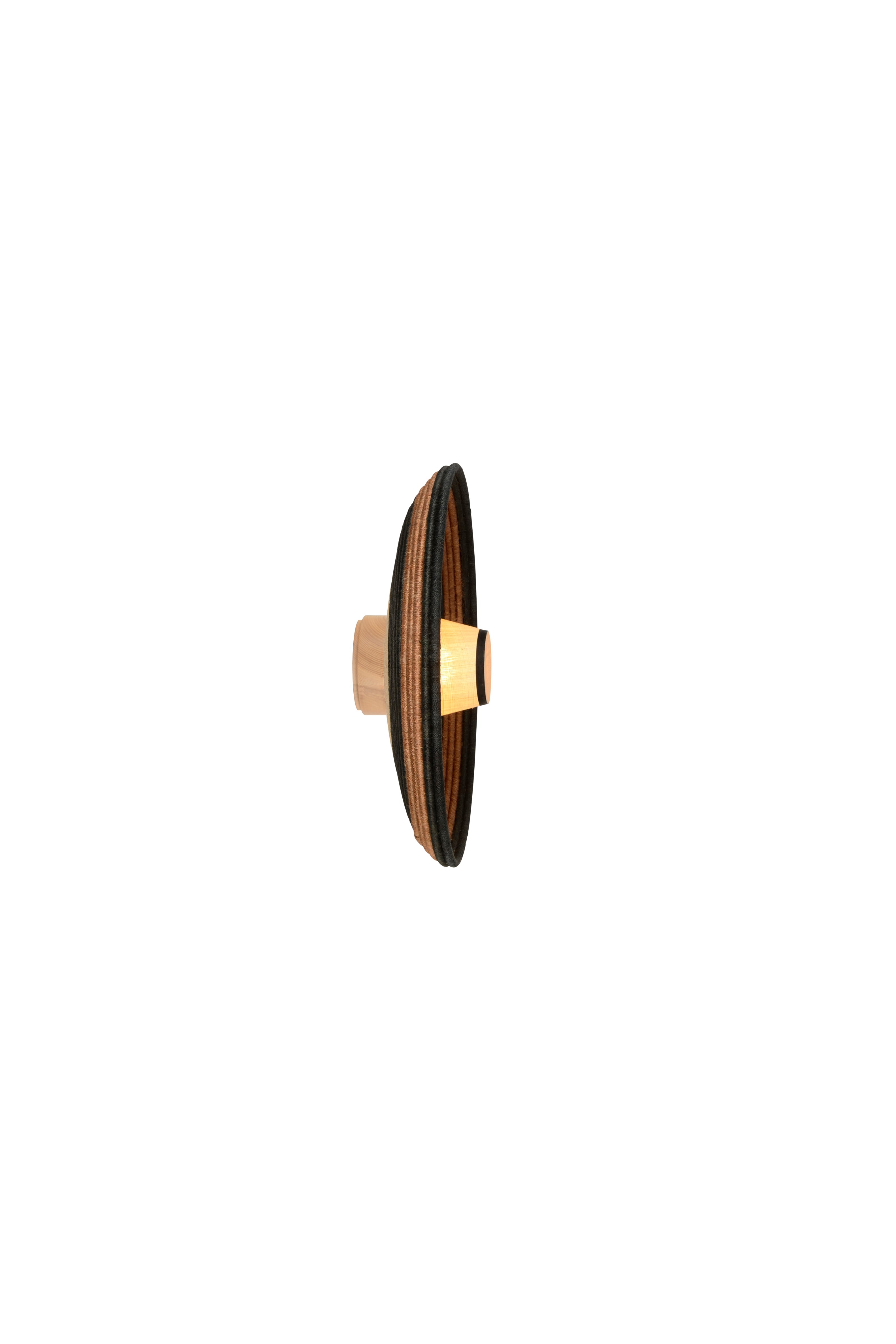 GRASS LED abacá wall light By Forestier | design Jette Scheib