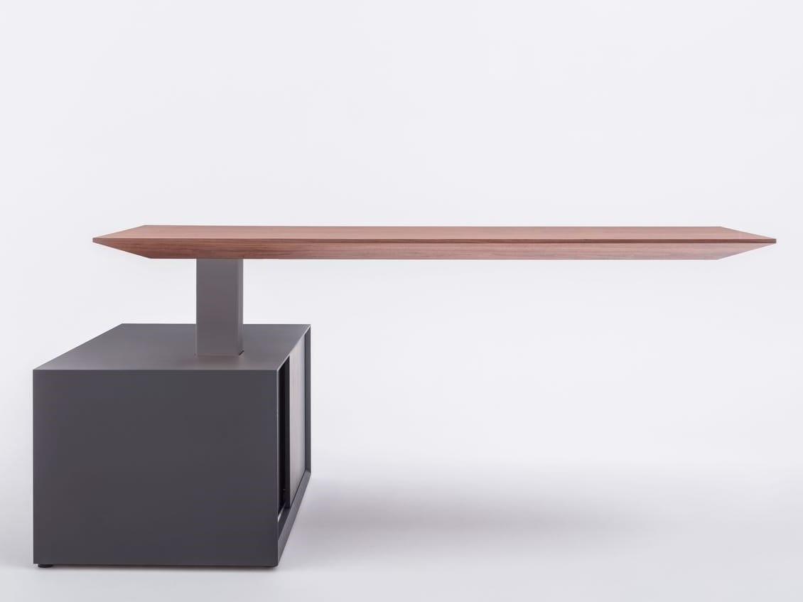 GRAVITY Rectangular office desk with electric motion By MDD | design ...